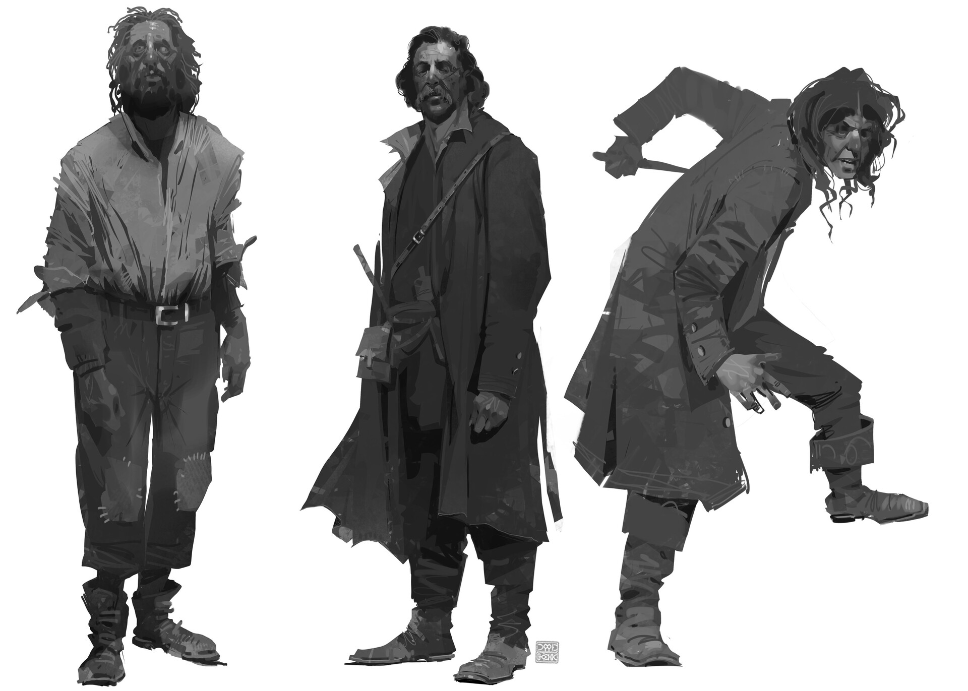 Davood Moghaddami - Characters