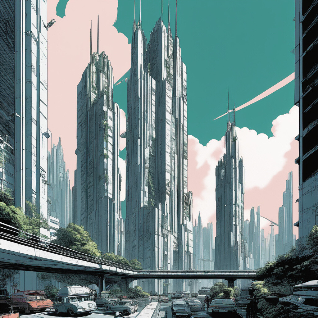 ArtStation - big city cityscapes