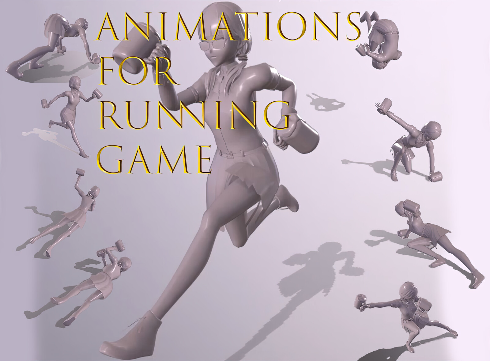 Andrey Shapiro - Character Animations for Running Game