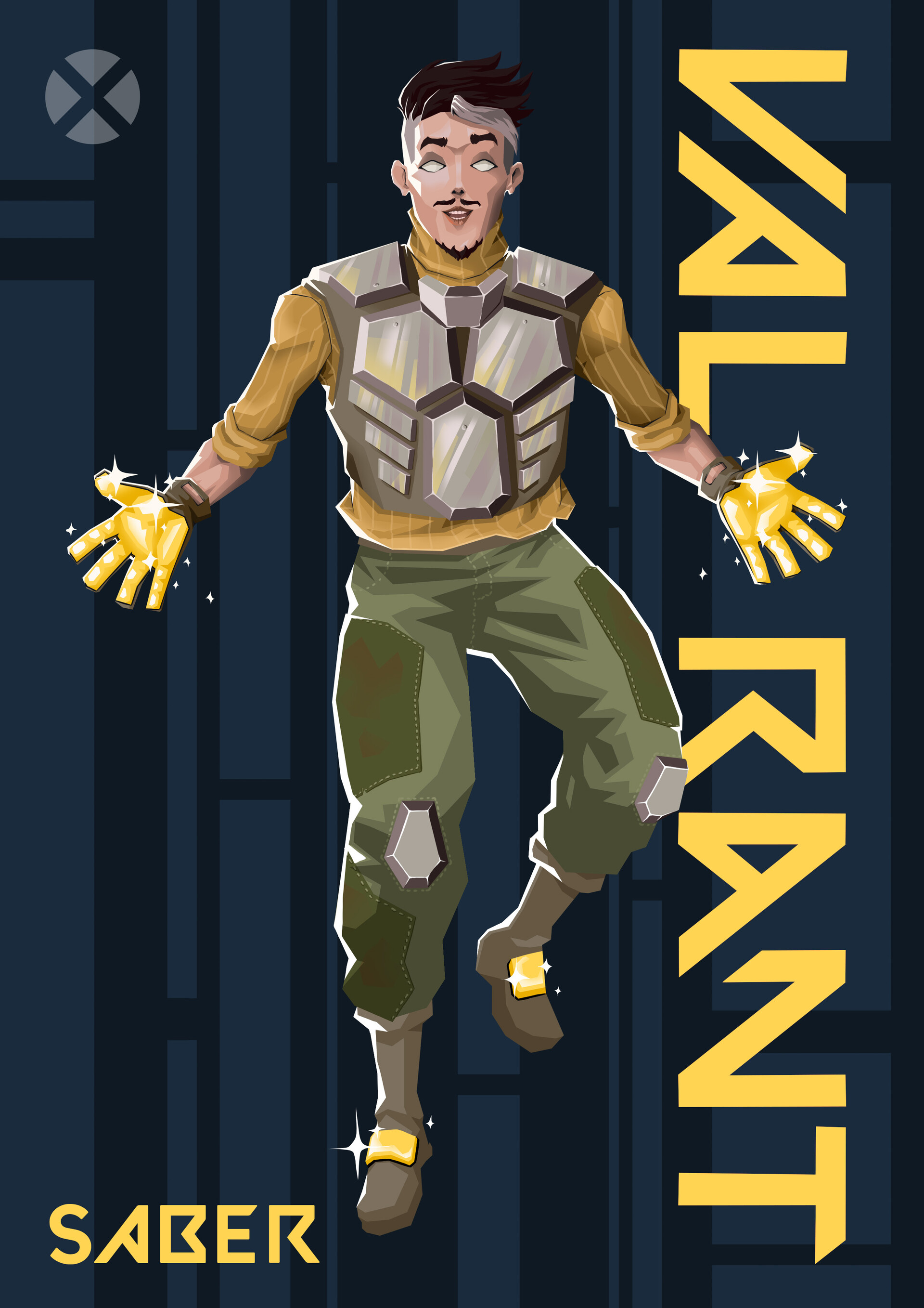 ArtStation - Fake valorant agent