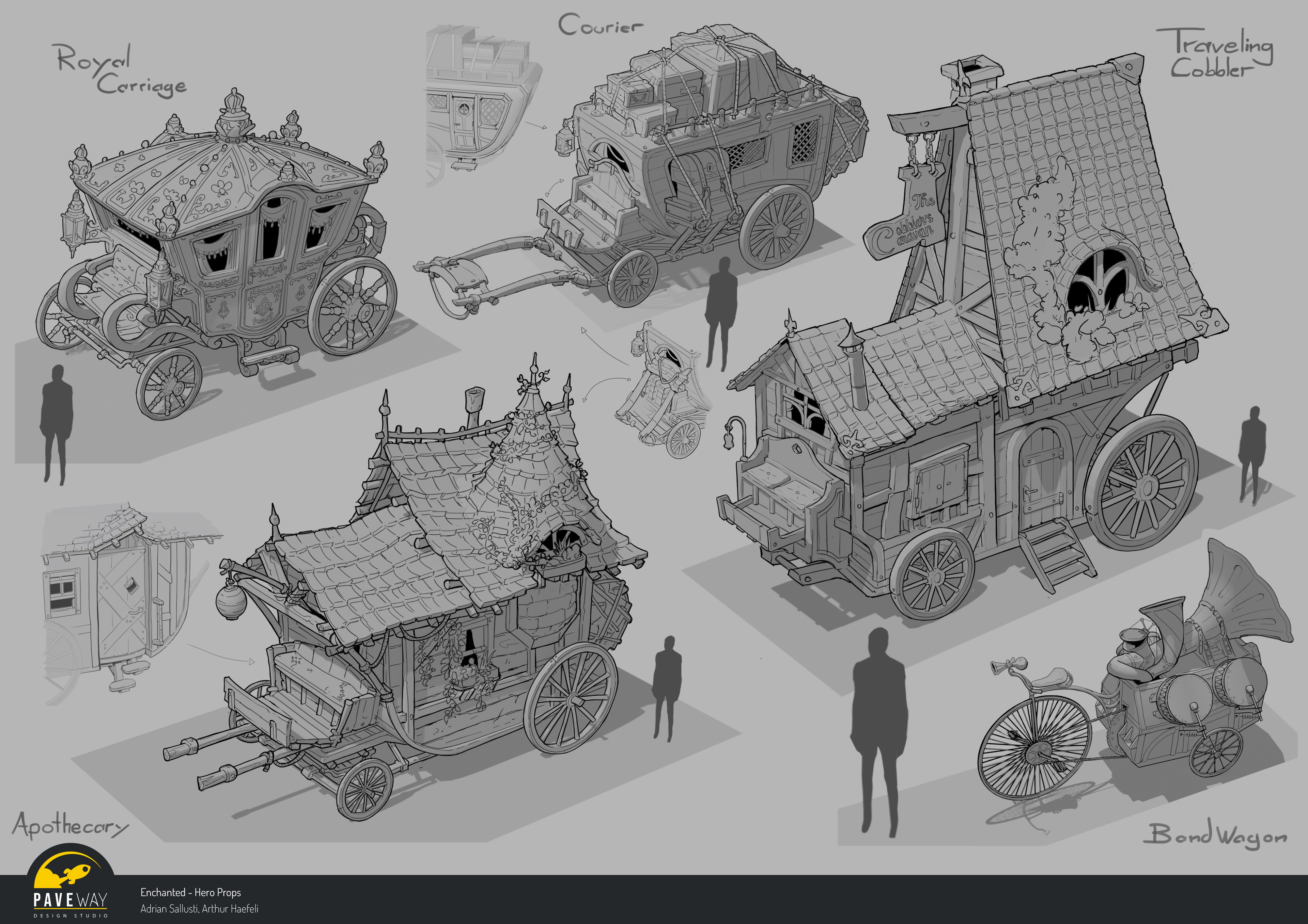 Paveway Design - Kitbash3D - Enchanted Concepts