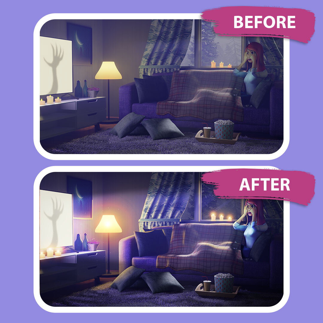 ArtStation - Social Media Posters "Qiiwi Games" - Movie Night Event ...