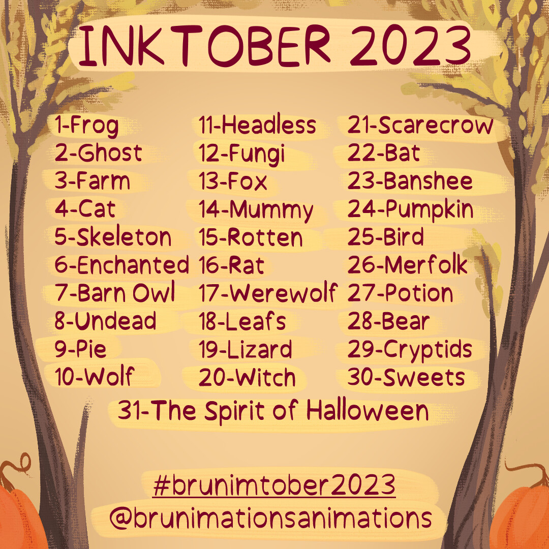 ArtStation - Inktober is coming! | Inktober está chegando!