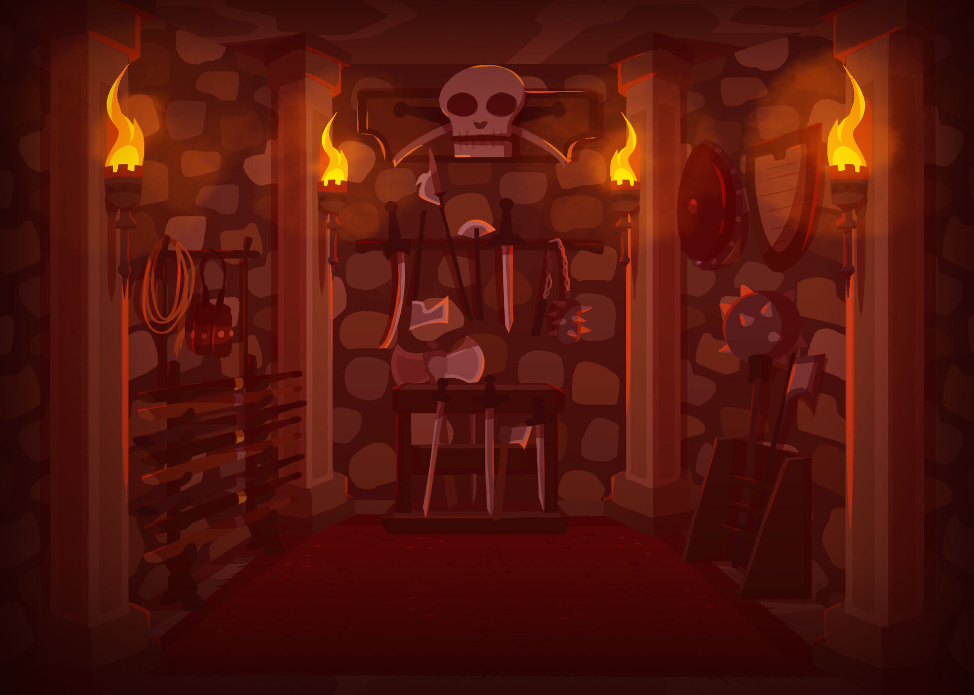 ArtStation - Weapon Room