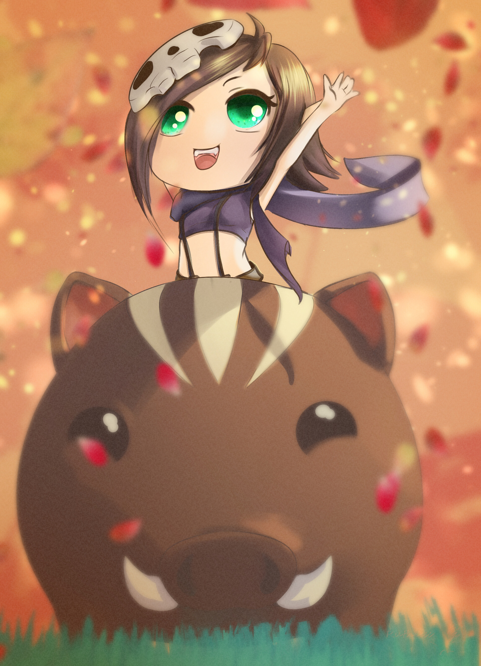 ArtStation - Chibi Boar