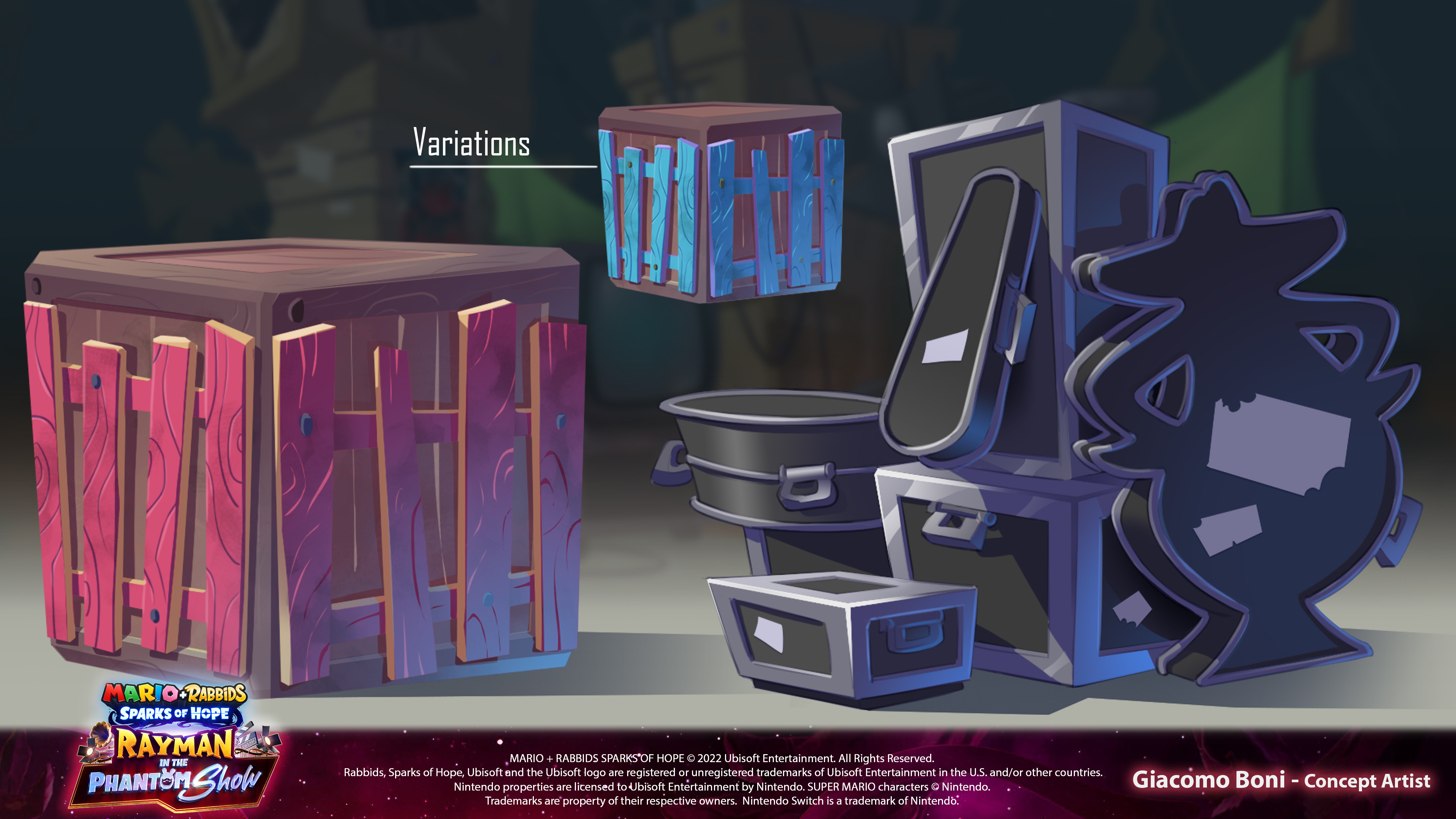 Giacomo Boni - Raymaness Elements - Mario+Rabbids Sparks of Hope:Rayman ...