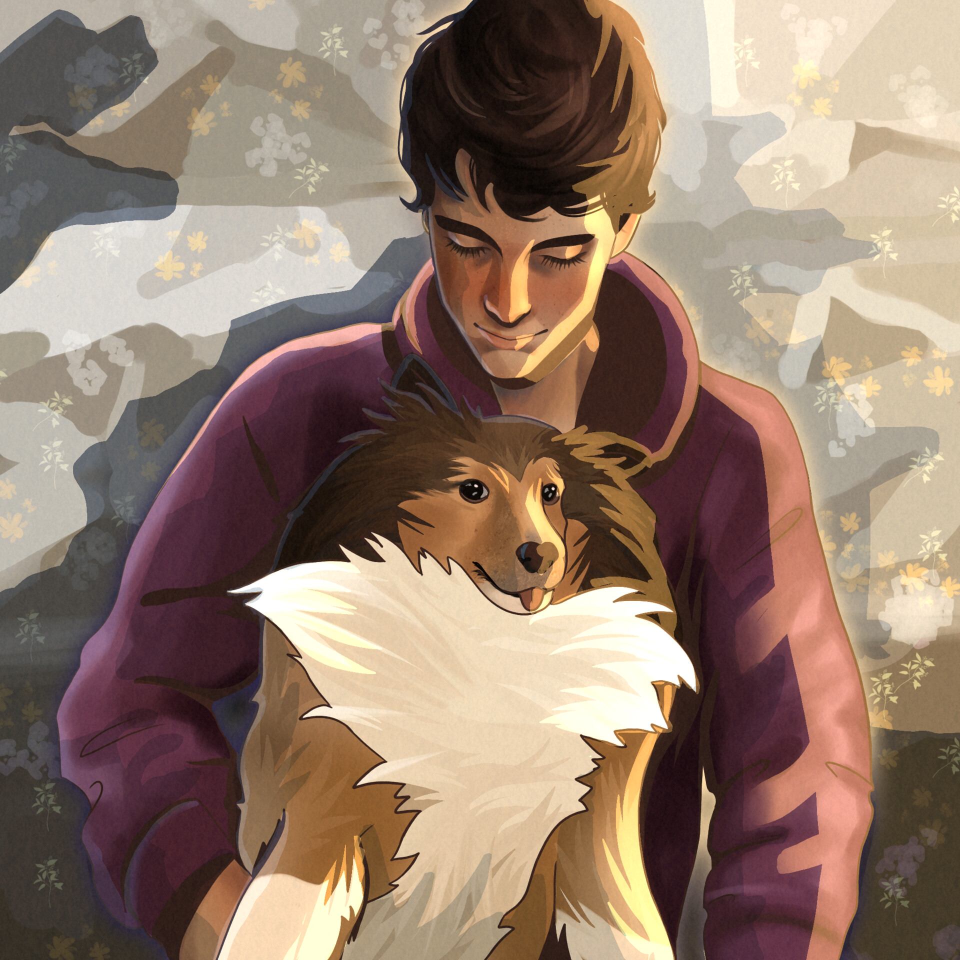 ArtStation - The boy and the dog