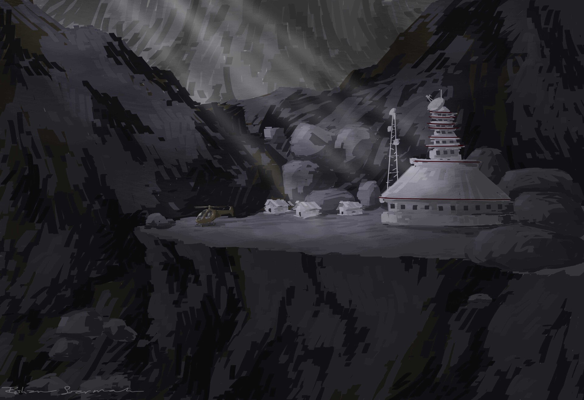 ArtStation - Secret Research center