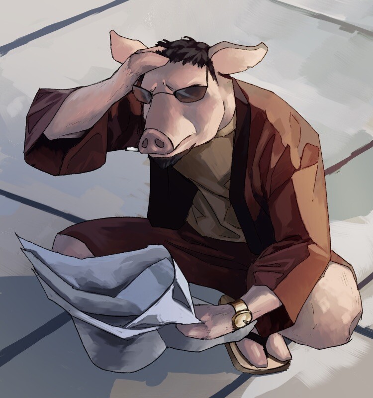 ArtStation - Pig guy