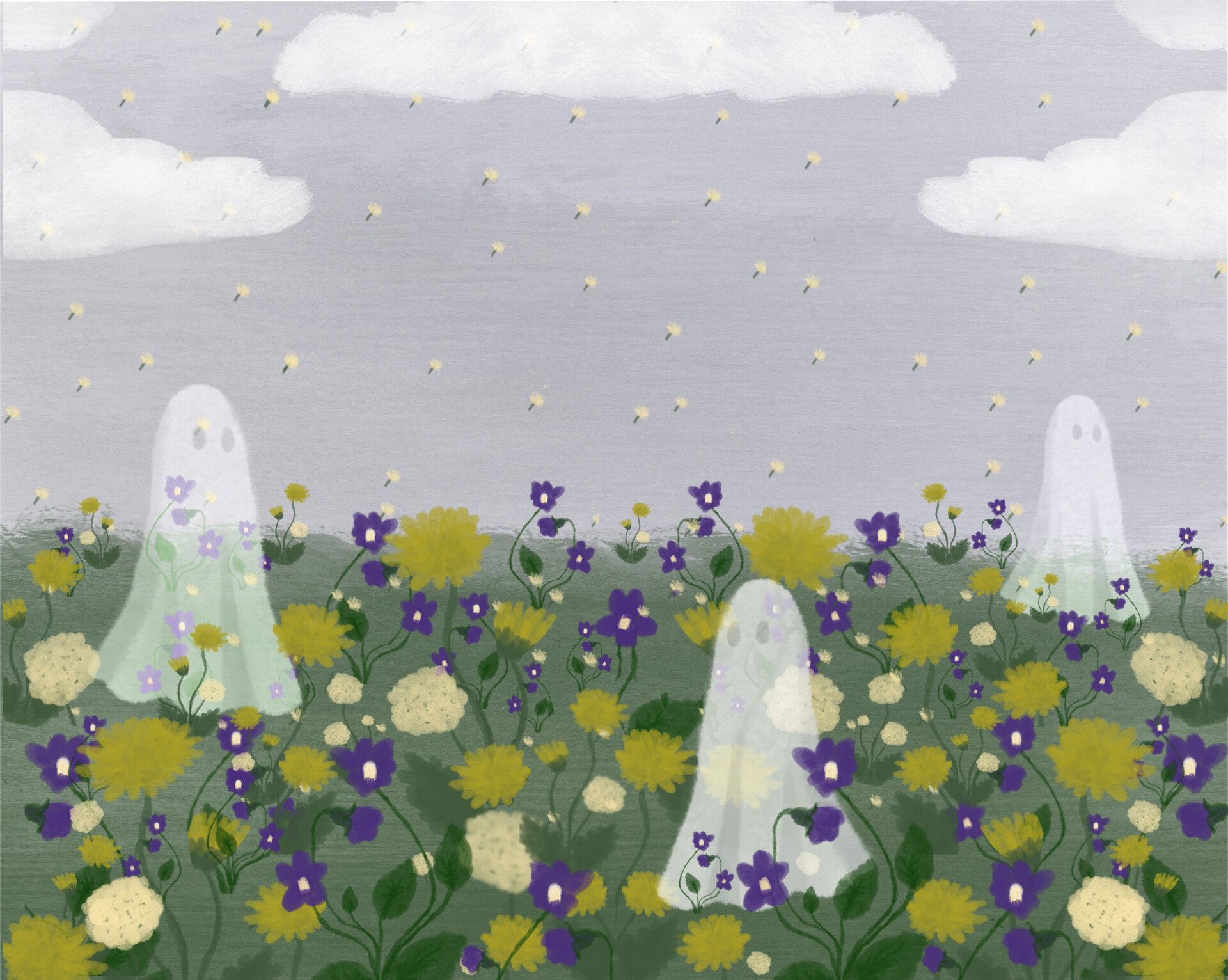 ArtStation - Haunted Gardens Book Cover