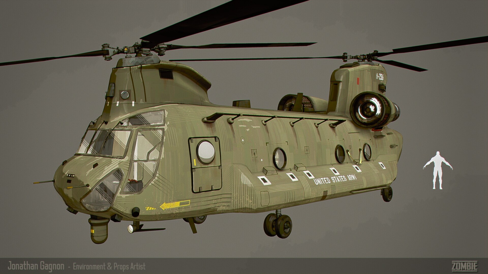 Jonathan Gagnon - Project Zombie - CH-47 Chinook