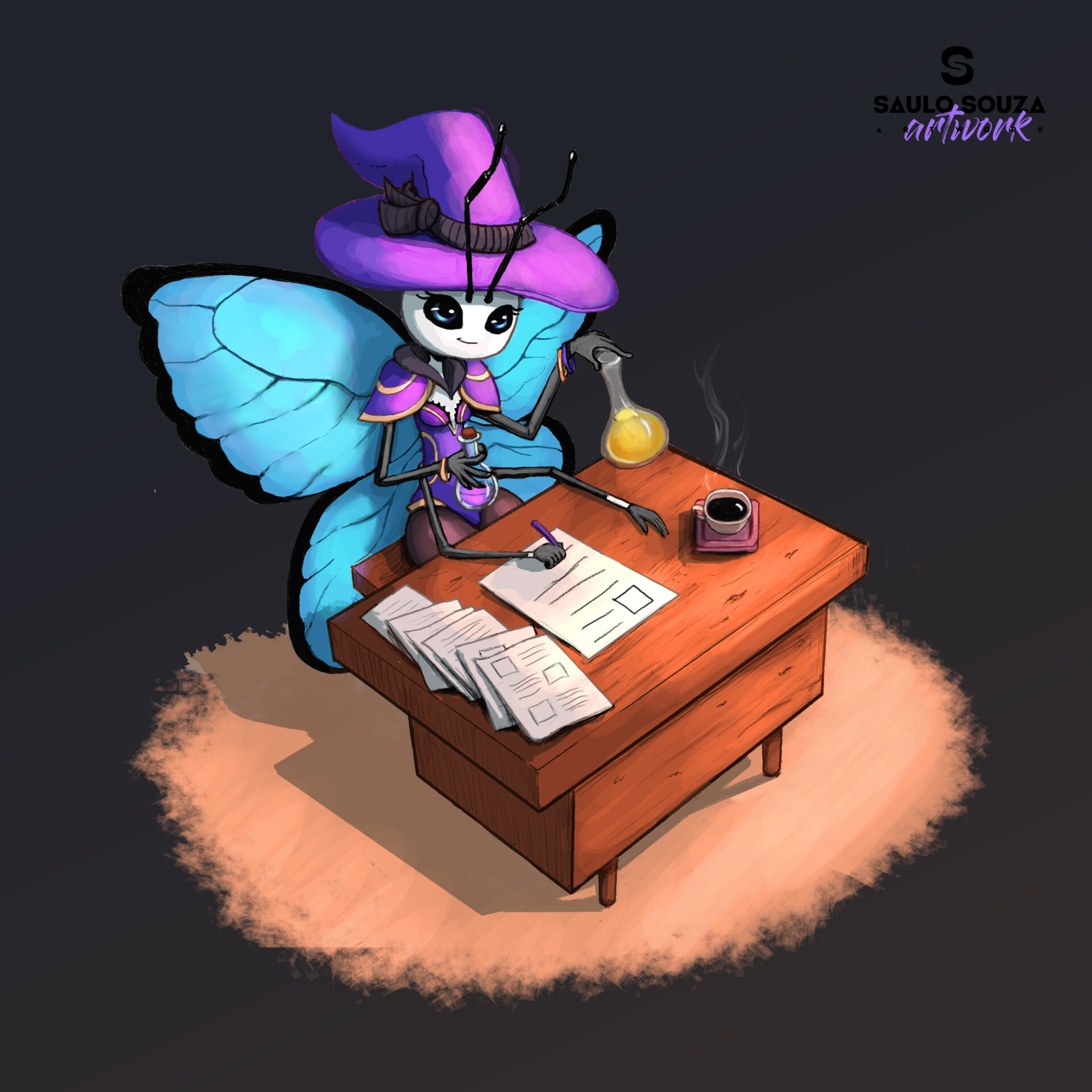 Artstation Aisha The Butterfly