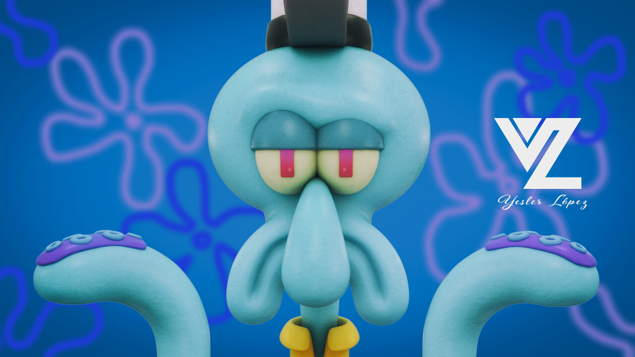 ArtStation - Calamardo FanArt