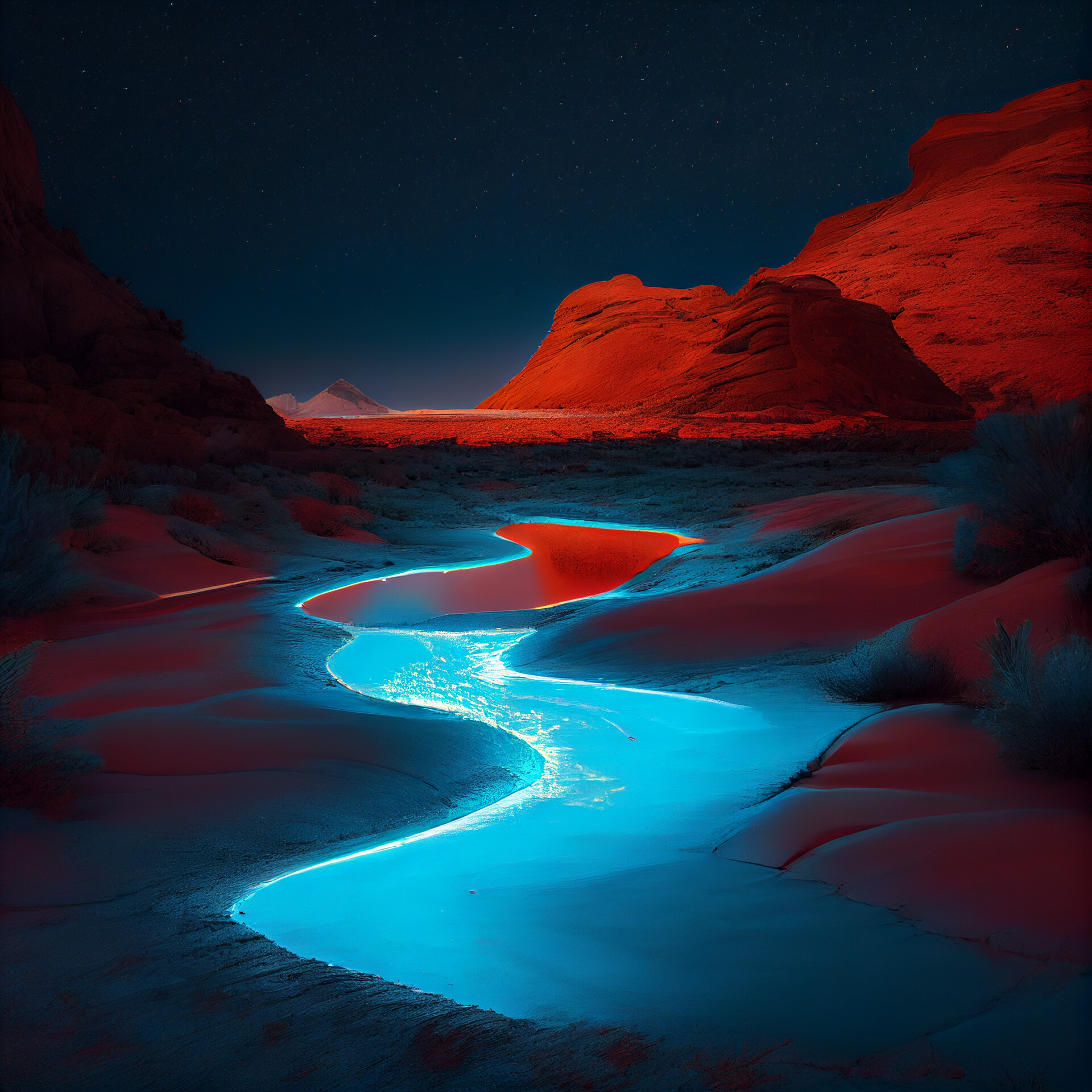 ArtStation - Alien river.