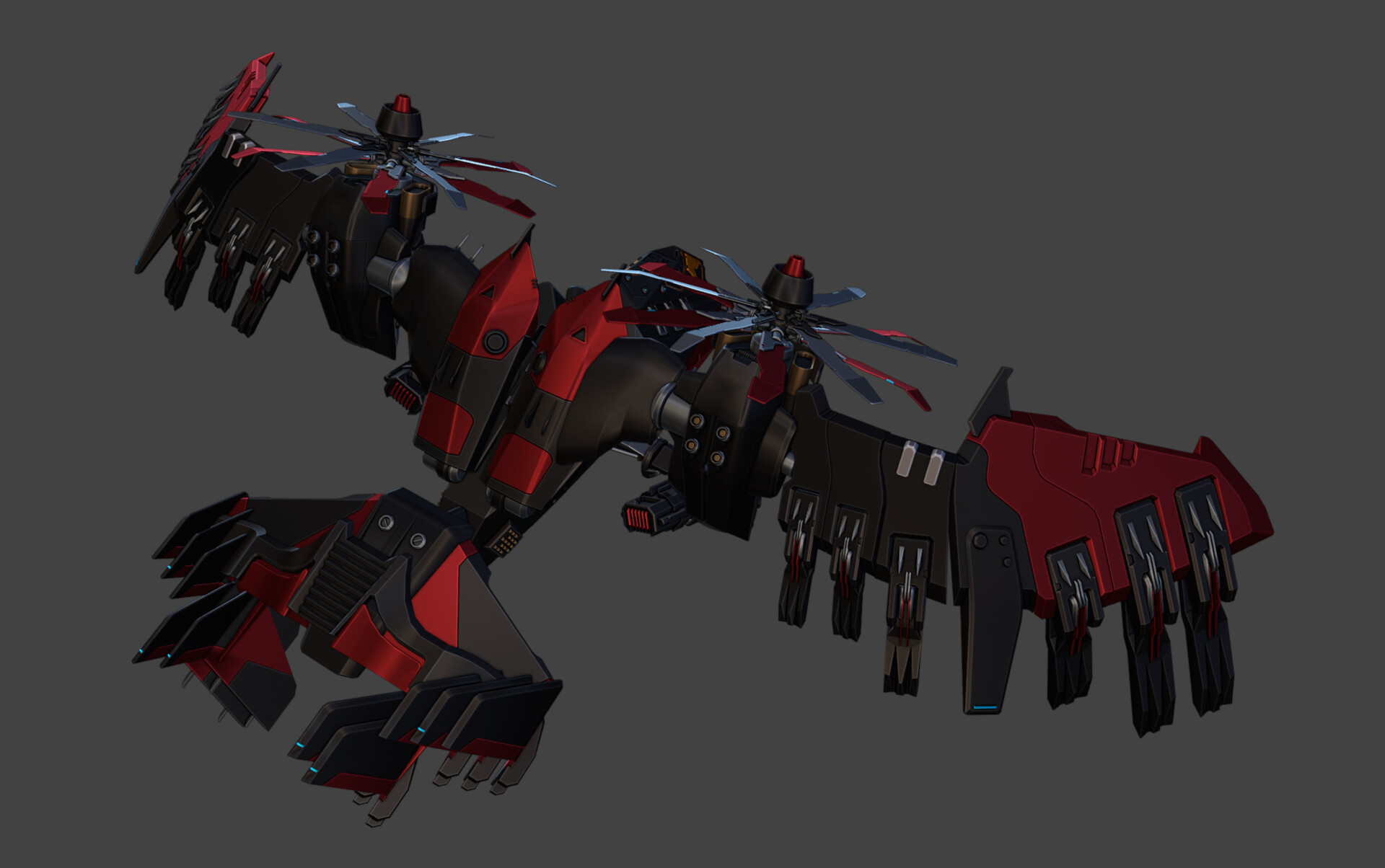 ArtStation - Legacy's Precinct Assault - Flying Fortress (Chroma)