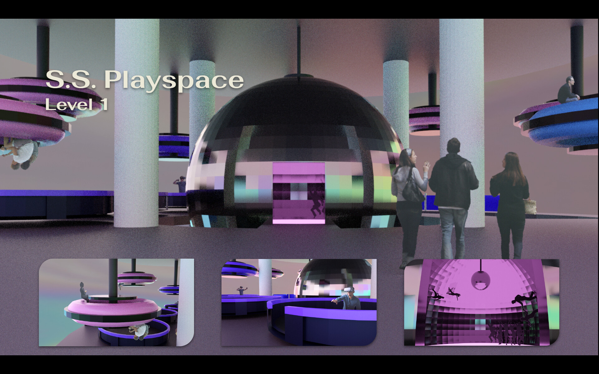 Hartley Chng - Starbound Studies Playspace concept model