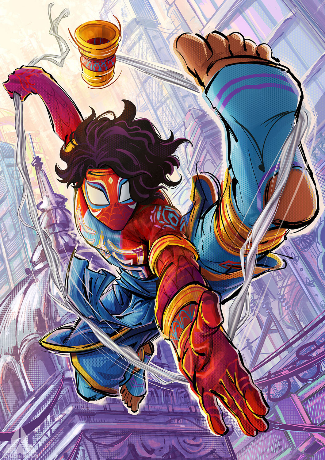 ArtStation - Spider-Man India Pavitr Prabhakar