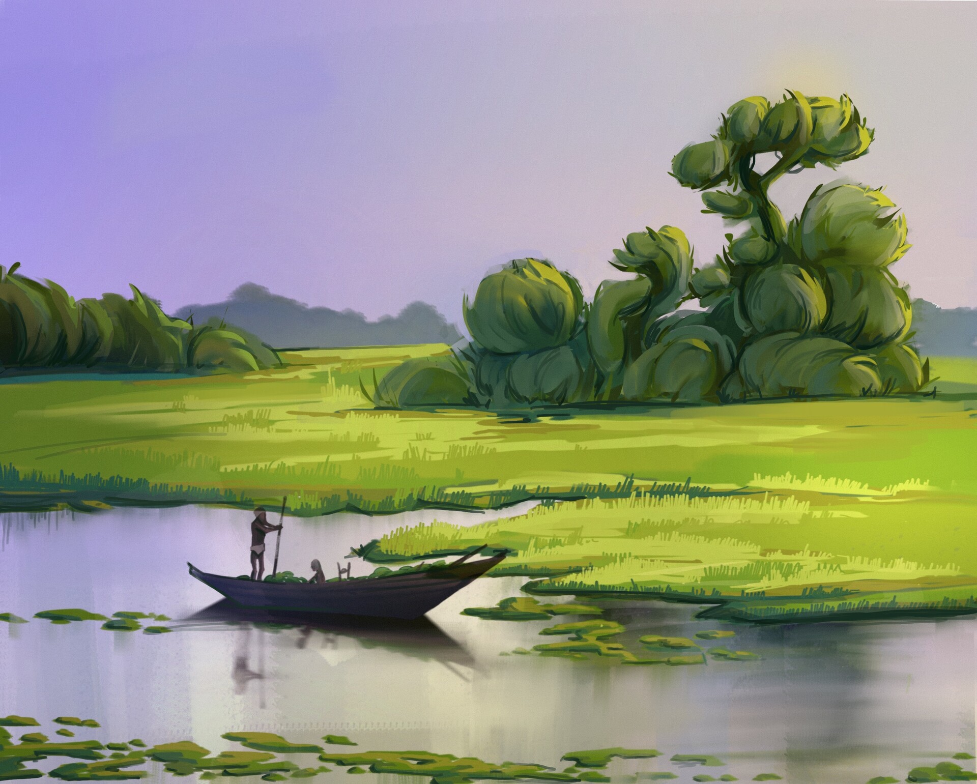 ArtStation - Landscape story form reference