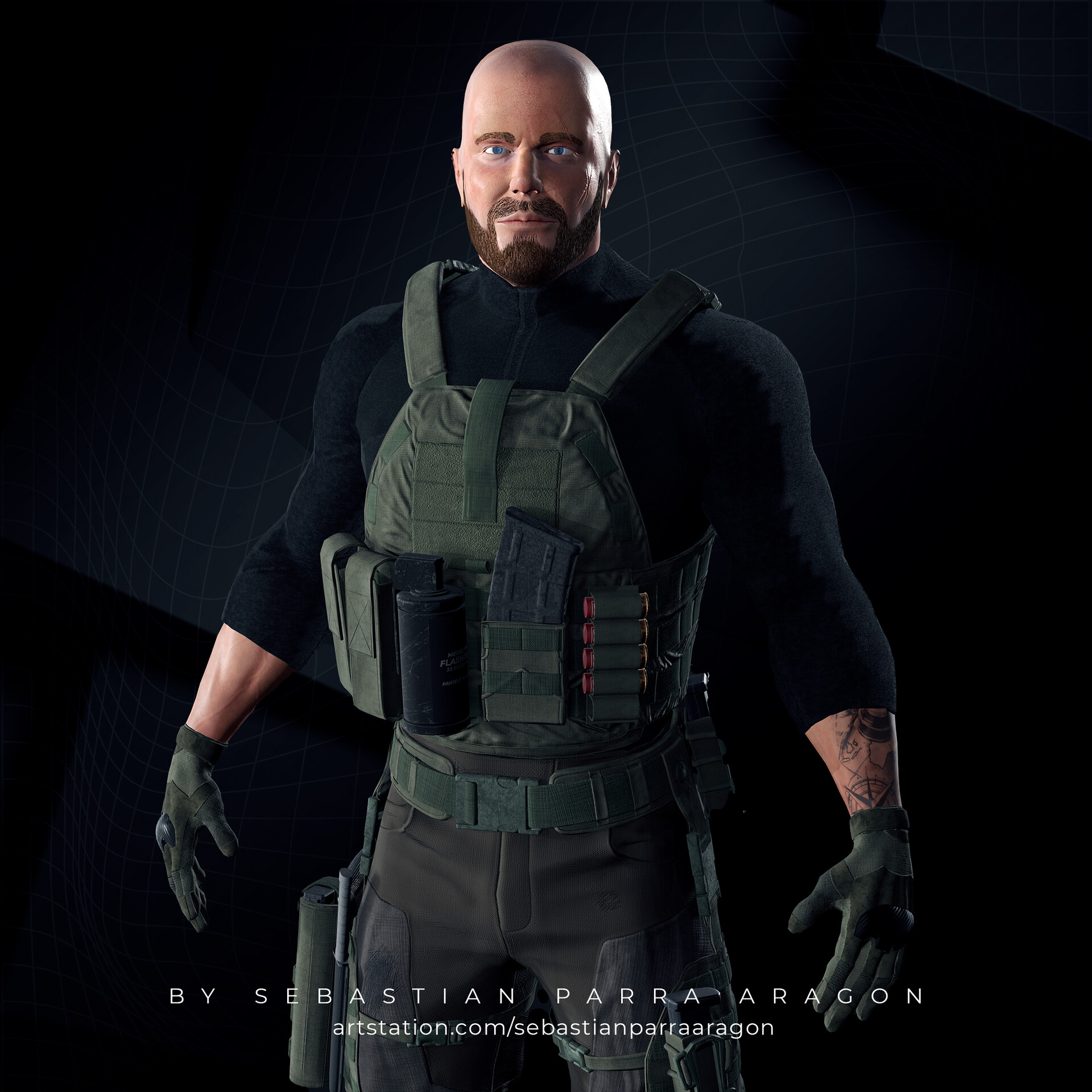 ArtStation - Soldier-Navy Seals