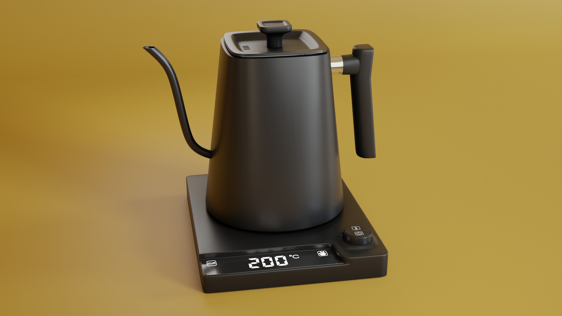 ArtStation - Gooseneck Electric Kettle