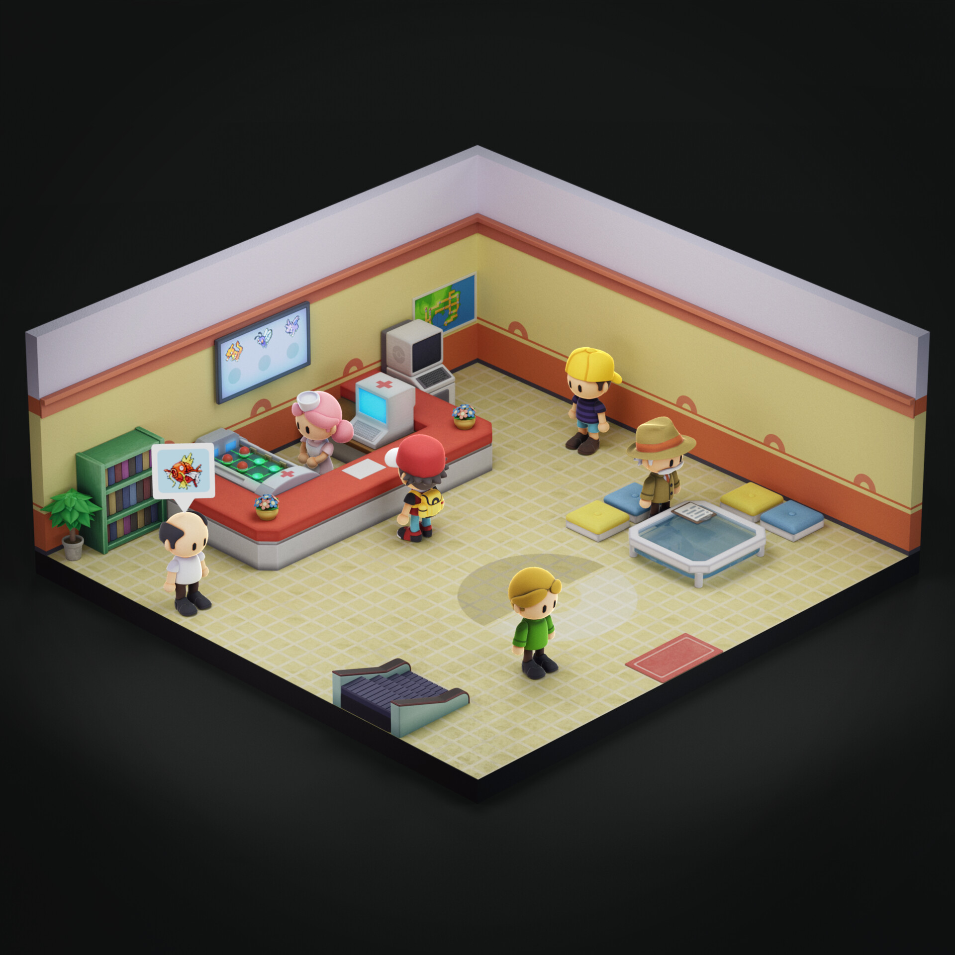 ArtStation - Pokémon Center