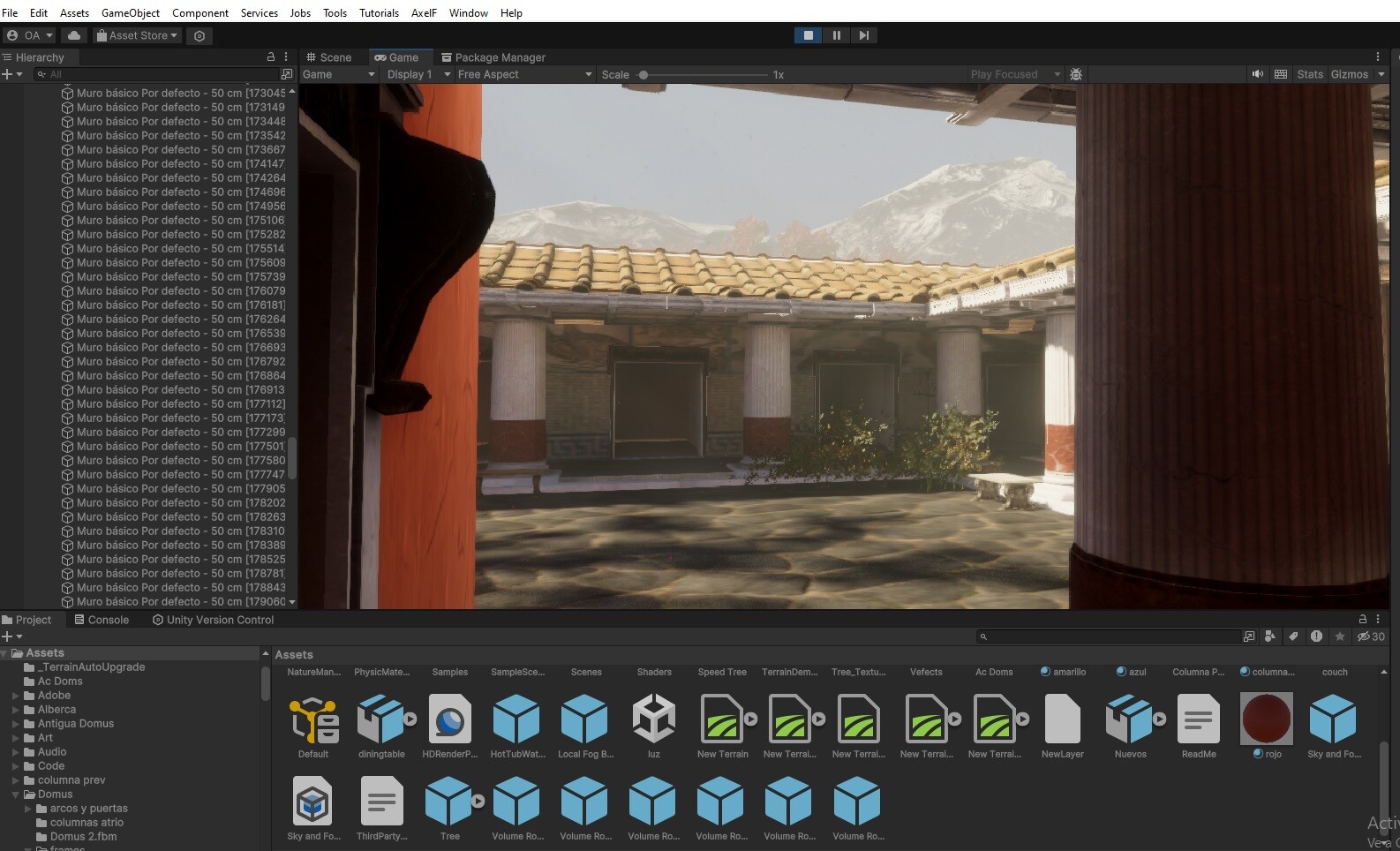 ArtStation - Unity 5, Roman House