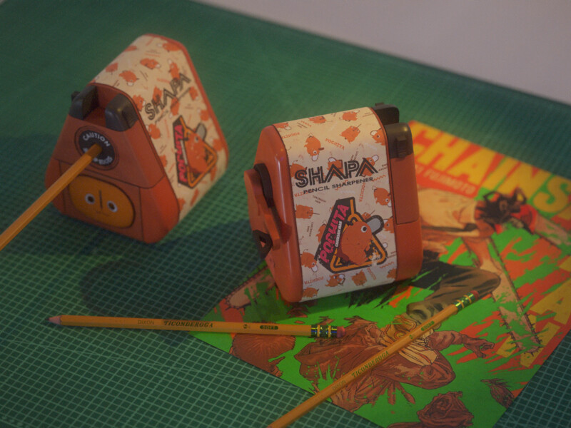 ArtStation - pencil sharpener : chainsaw man version