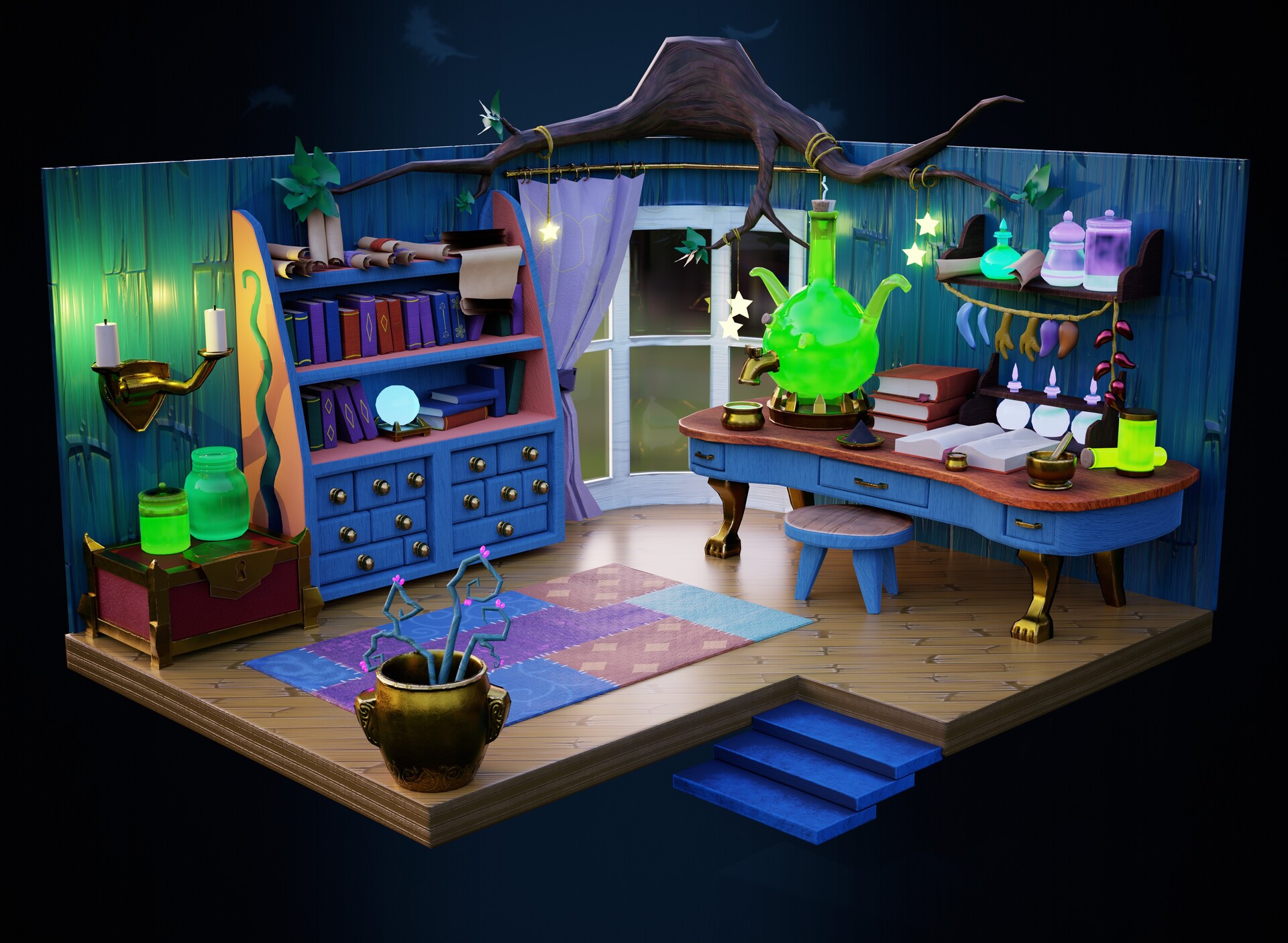 ArtStation - Alchemist Room