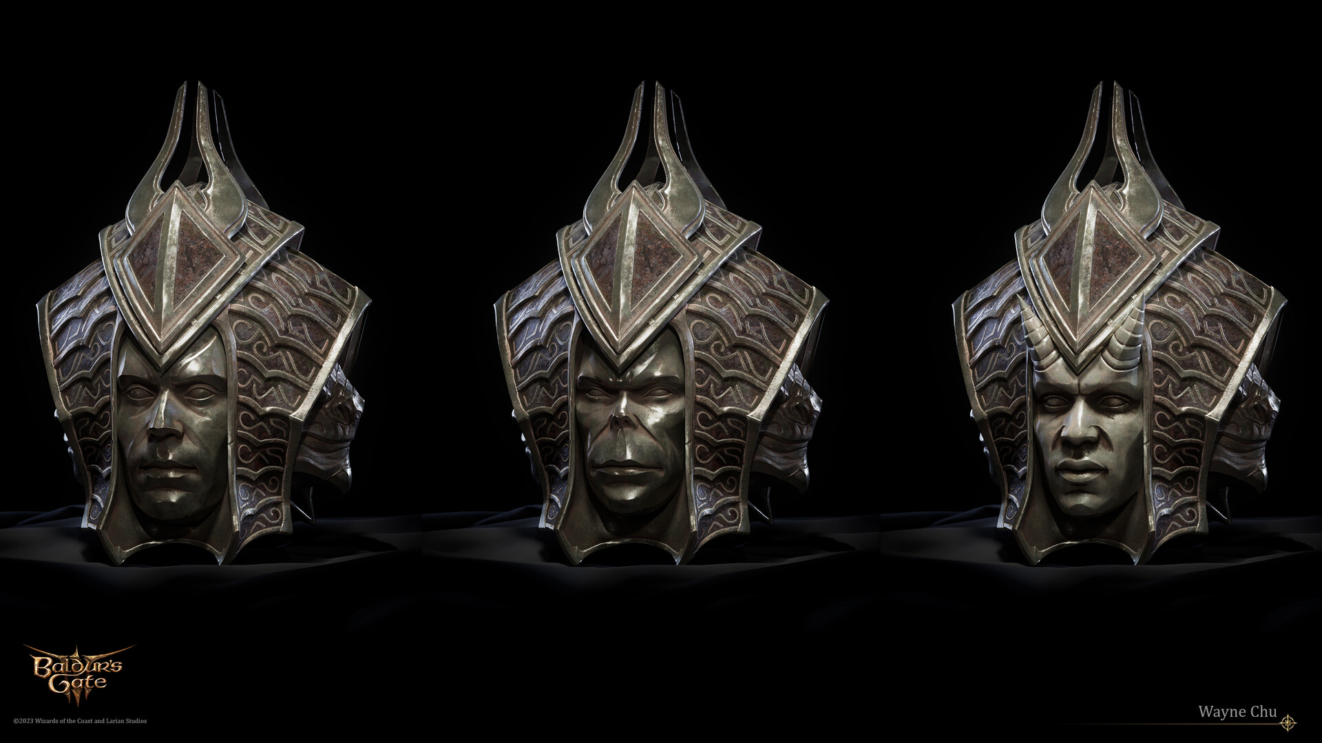 Wayne Chu, Character Artist - Baldur's Gate 3 - Mask of Shapeshifter