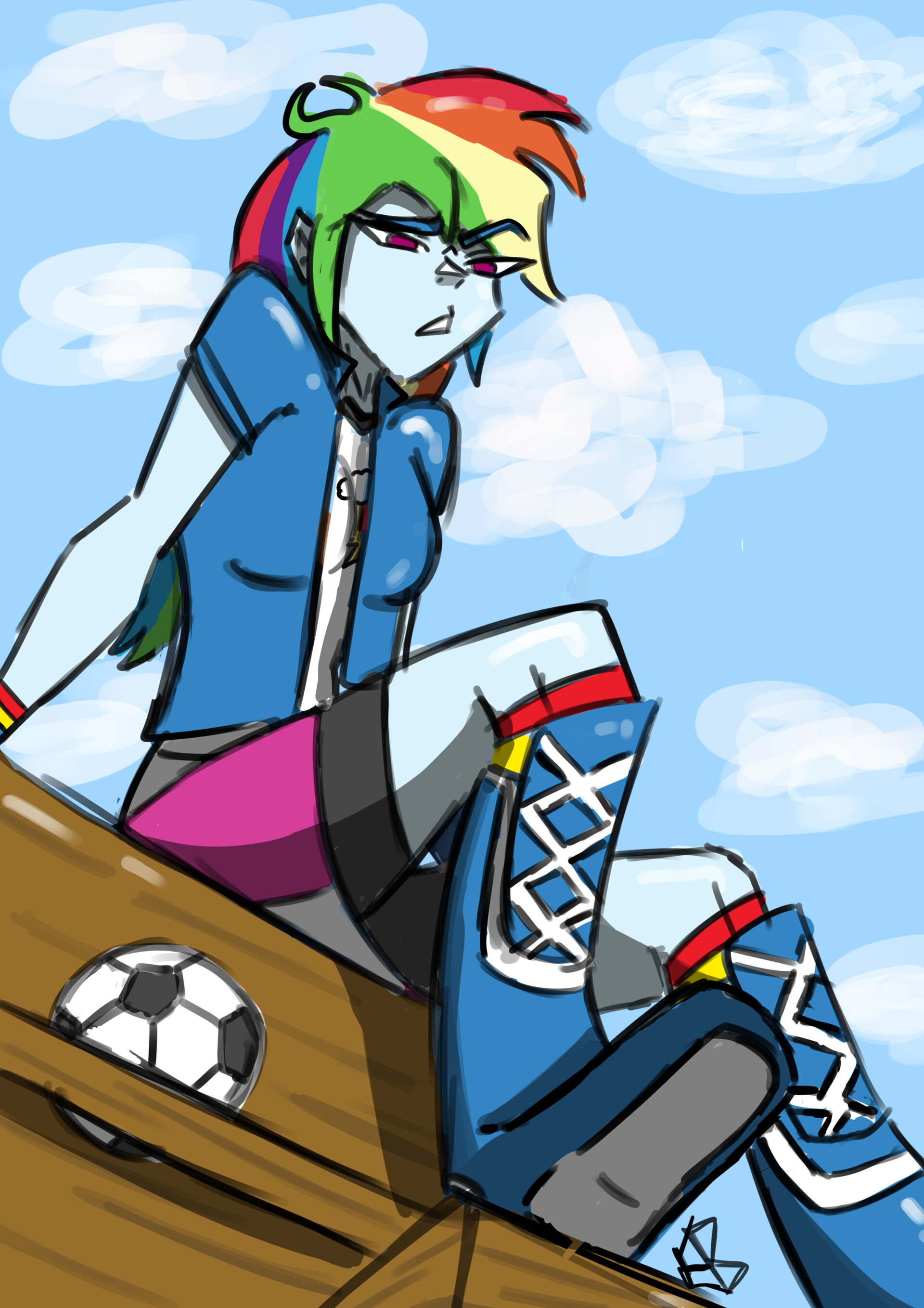 ArtStation - Rainbow Dash