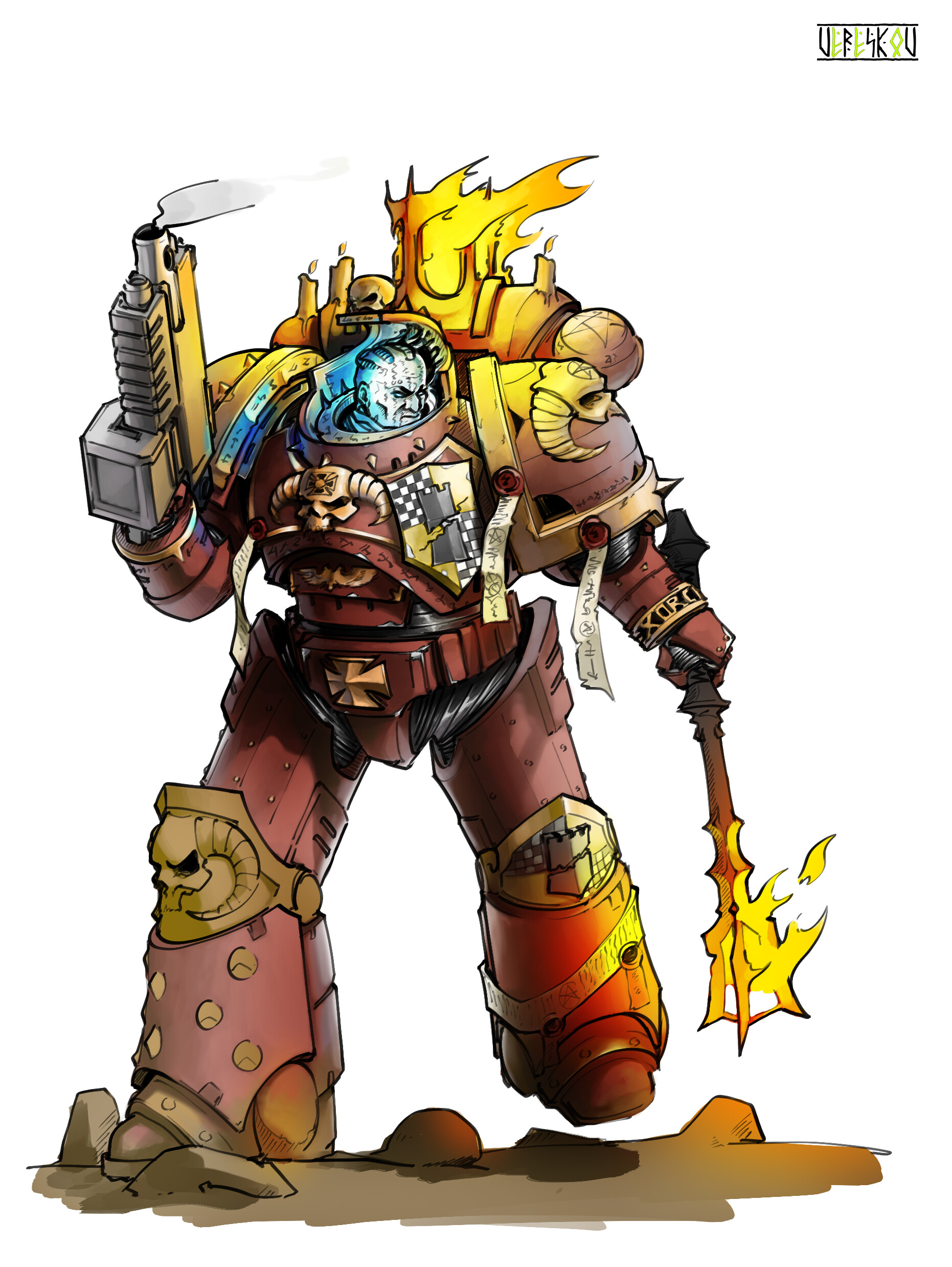 ArtStation - Walk to burn