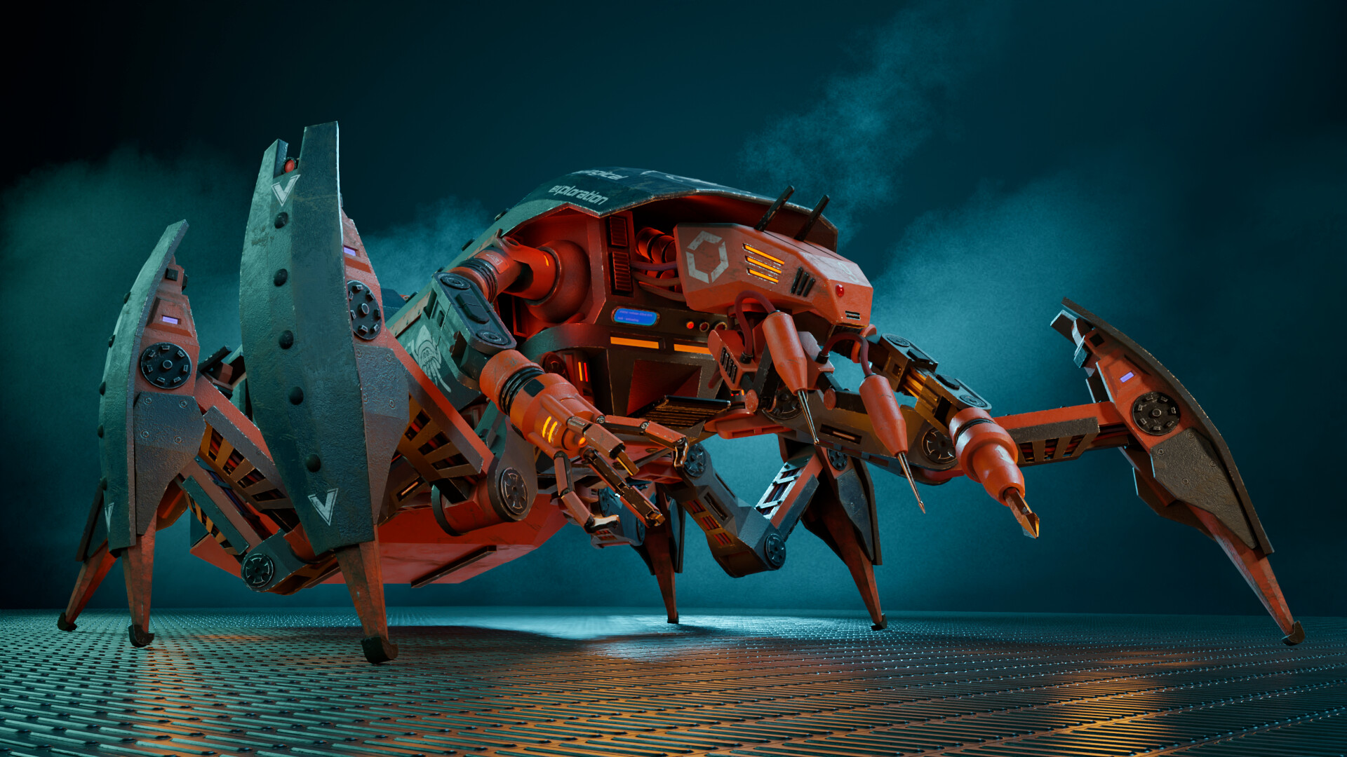 ArtStation - Autonomous geological exploration robot