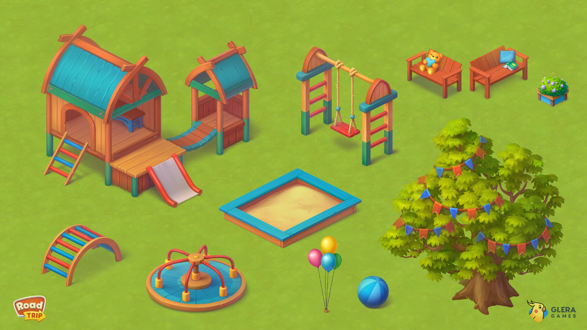 ArtStation - Children's playground