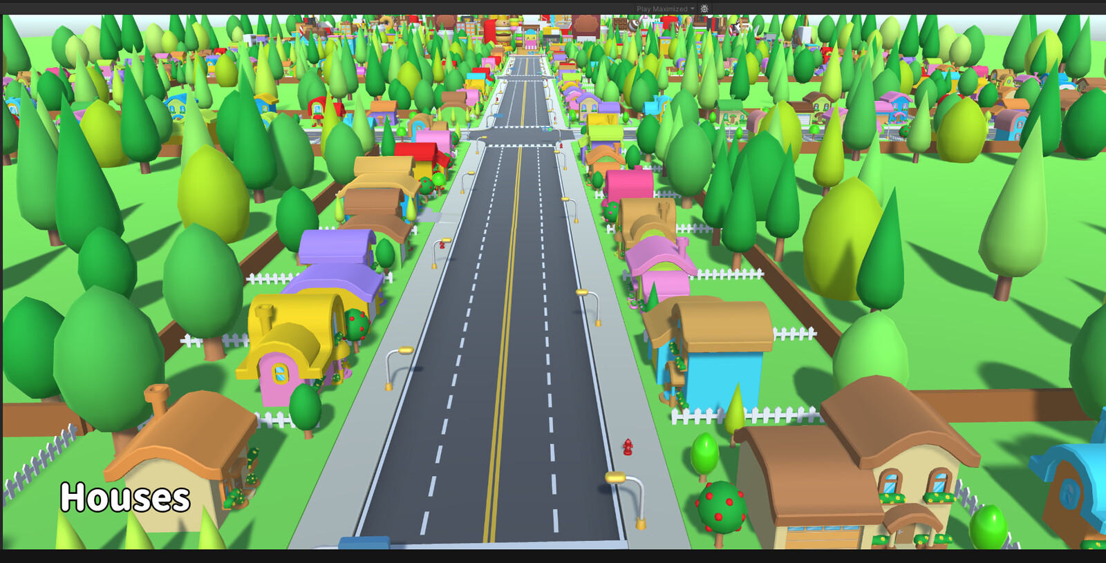 Sal Falah - Unity Cartoon Town