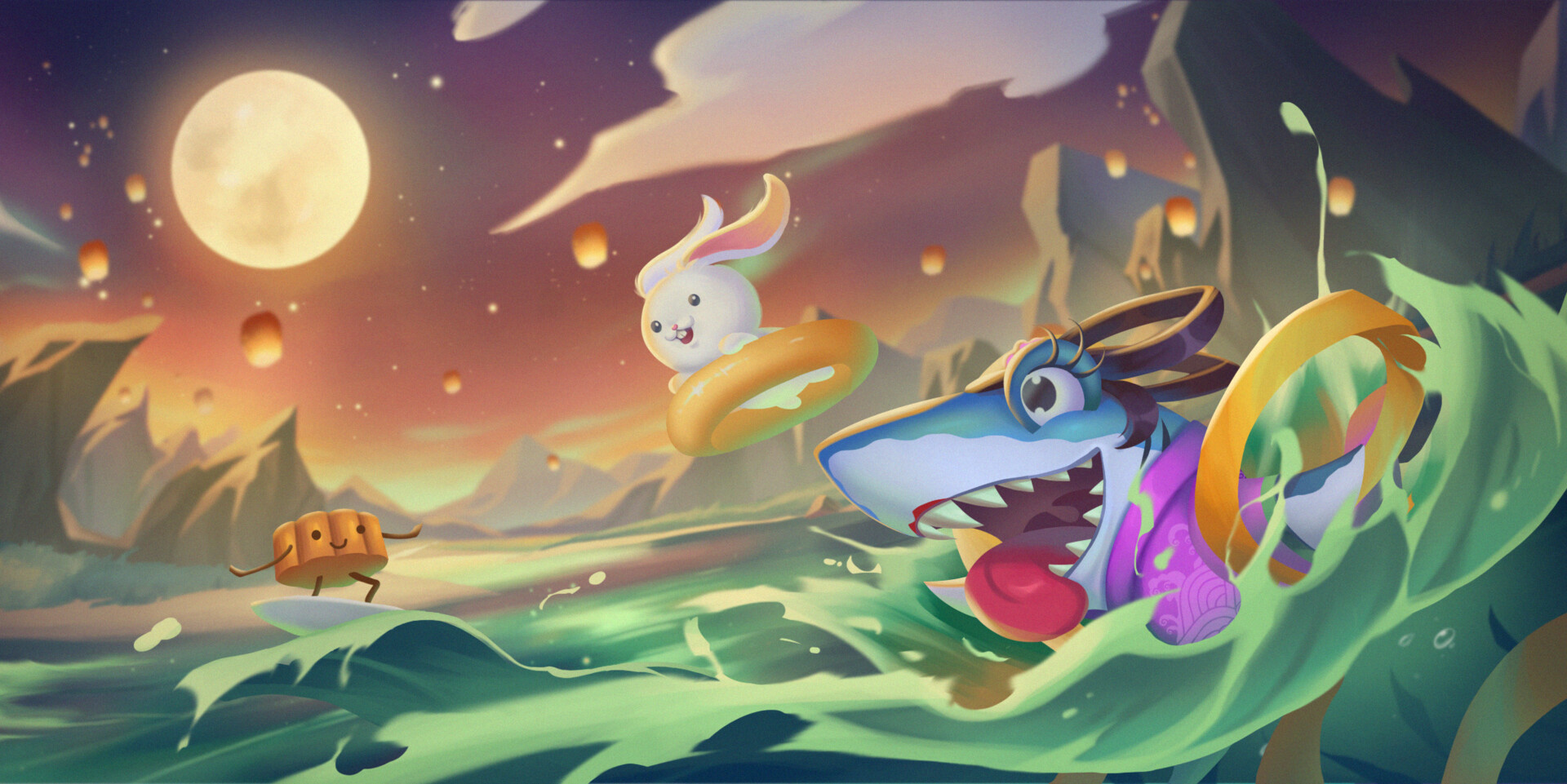 ArtStation - Loading screen for Zagoo Game