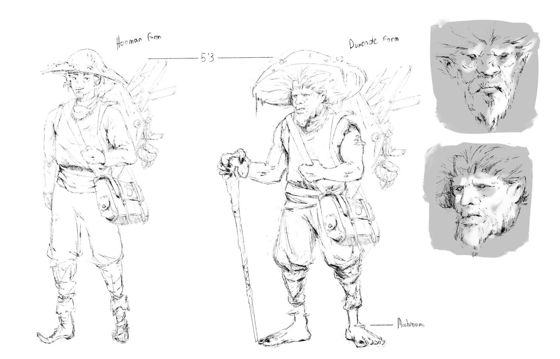 Carl Angelo - Duwende Character Concept