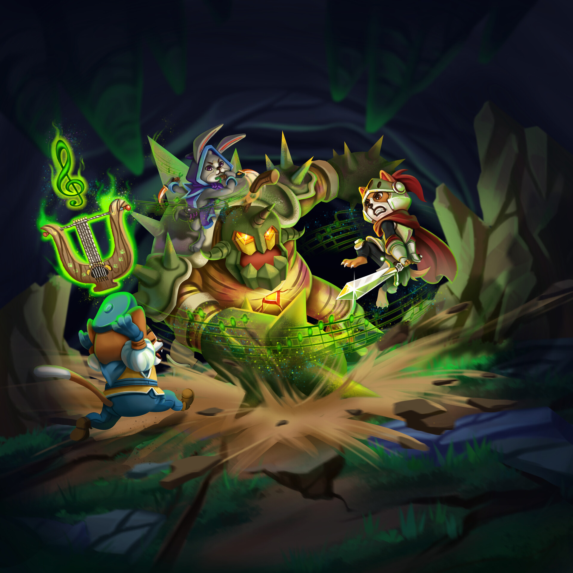 ArtStation - HOPE_Key Activities Illustration