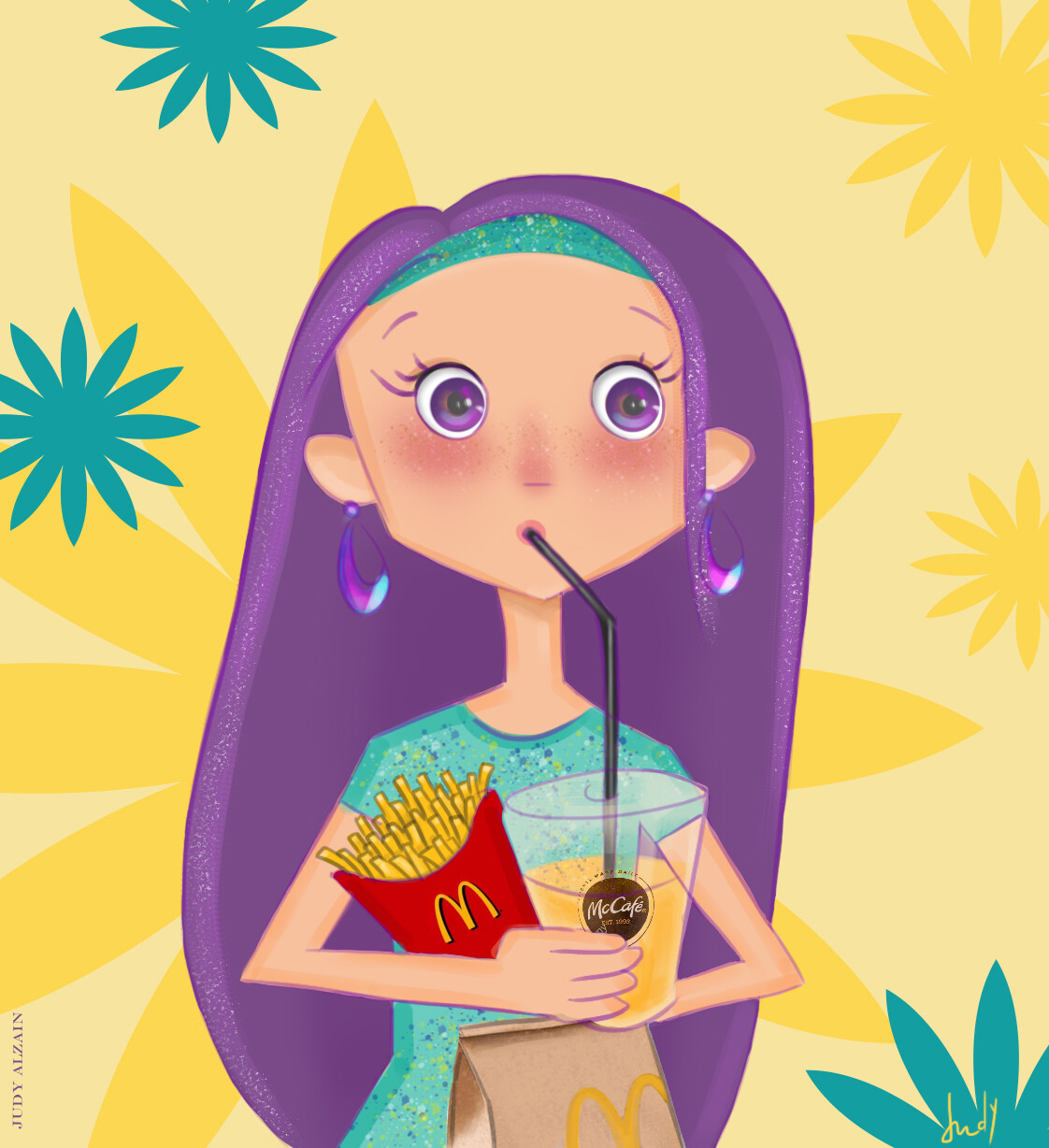 ArtStation - Hungry girl