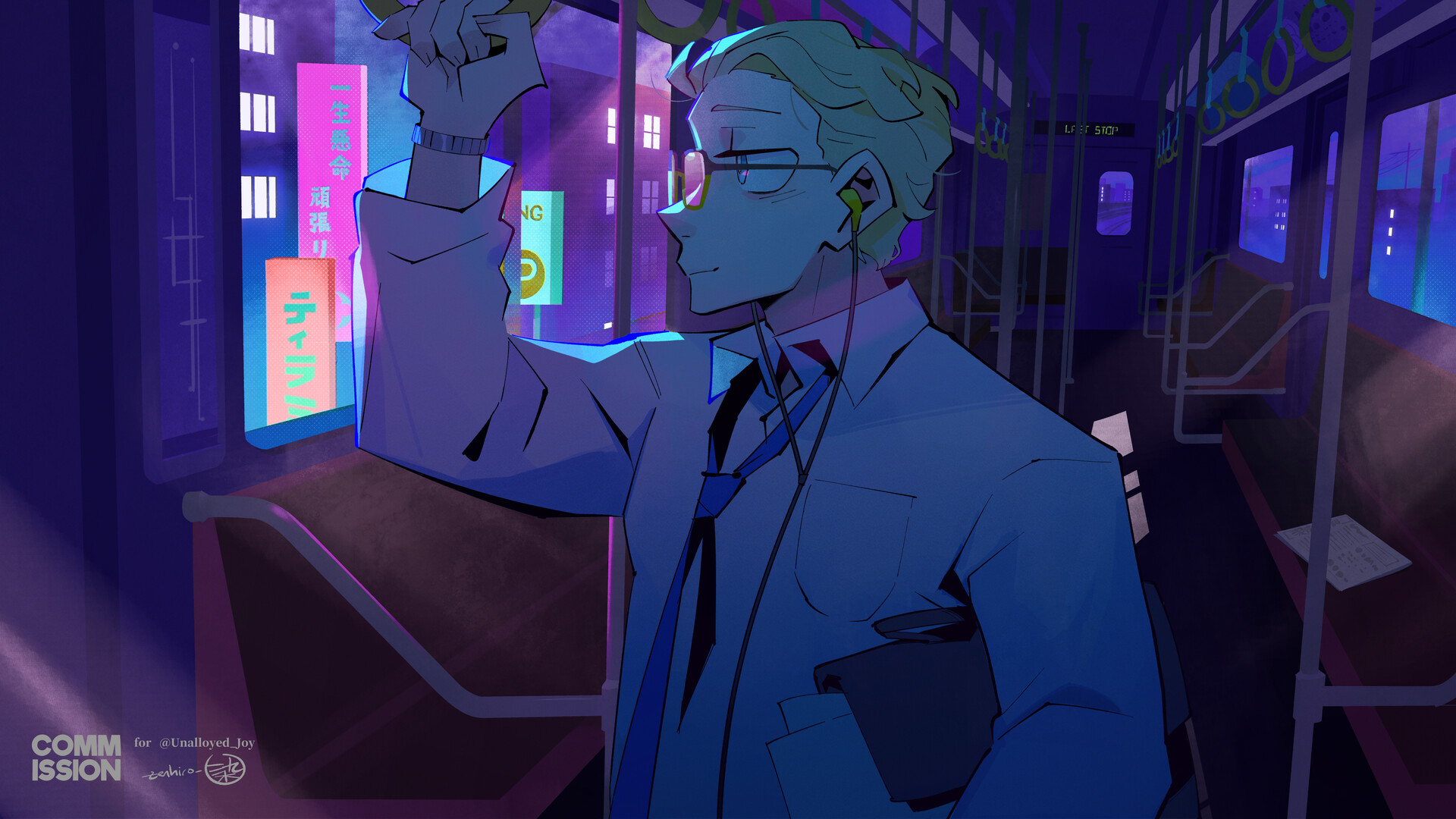 ArtStation - Midnight Subway