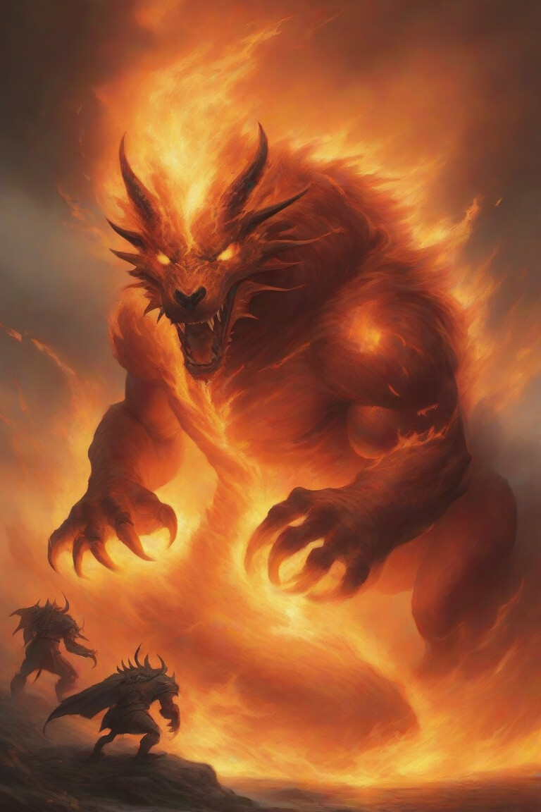 ArtStation - Fire Giant