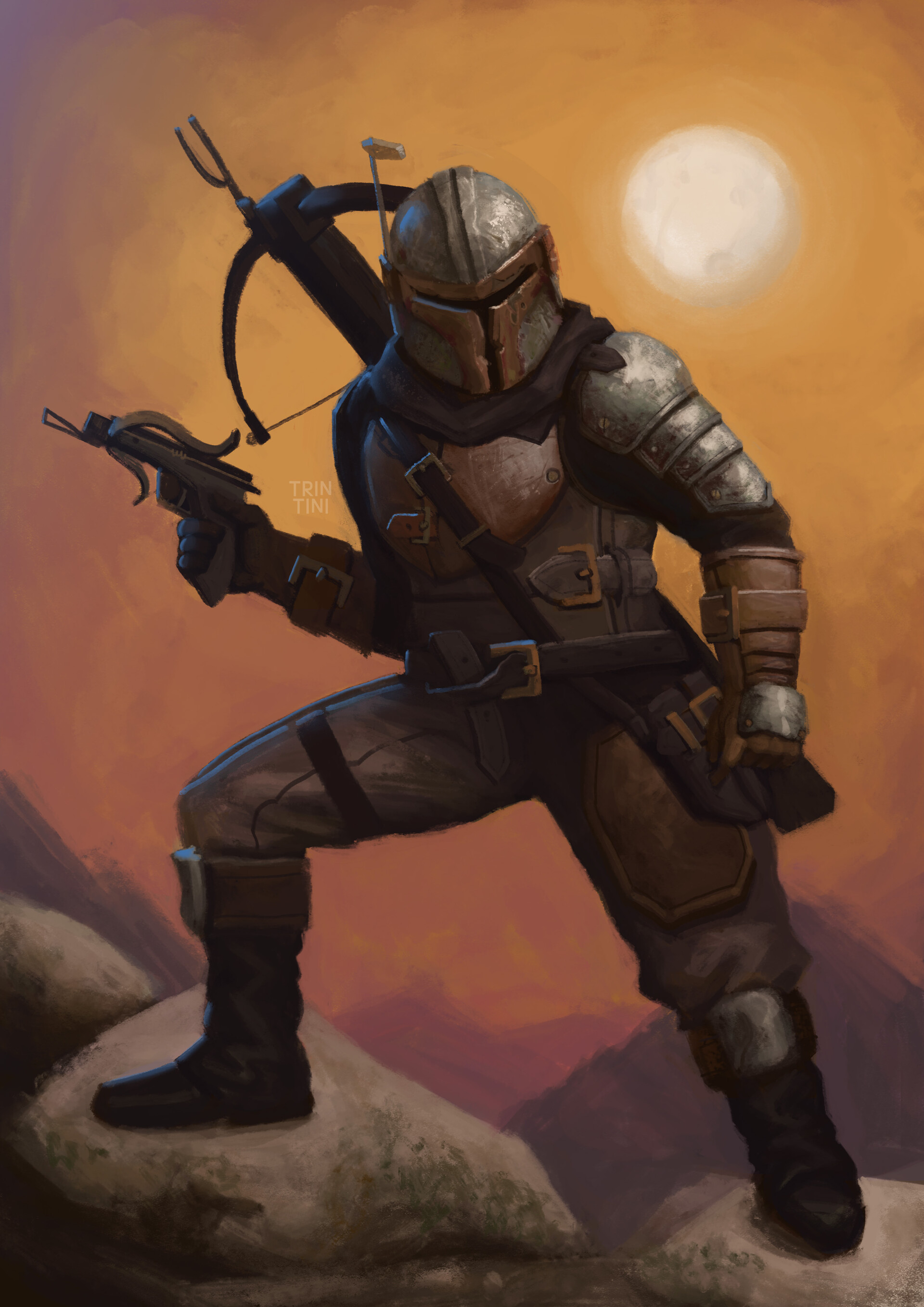 ArtStation - Medieval Mandalorian