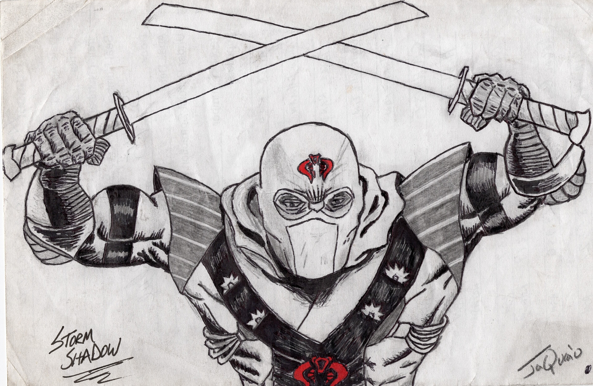 how to draw storm shadow