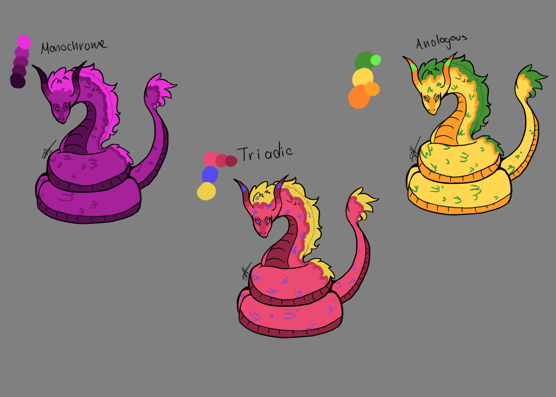 ArtStation - Color Palette Exercise