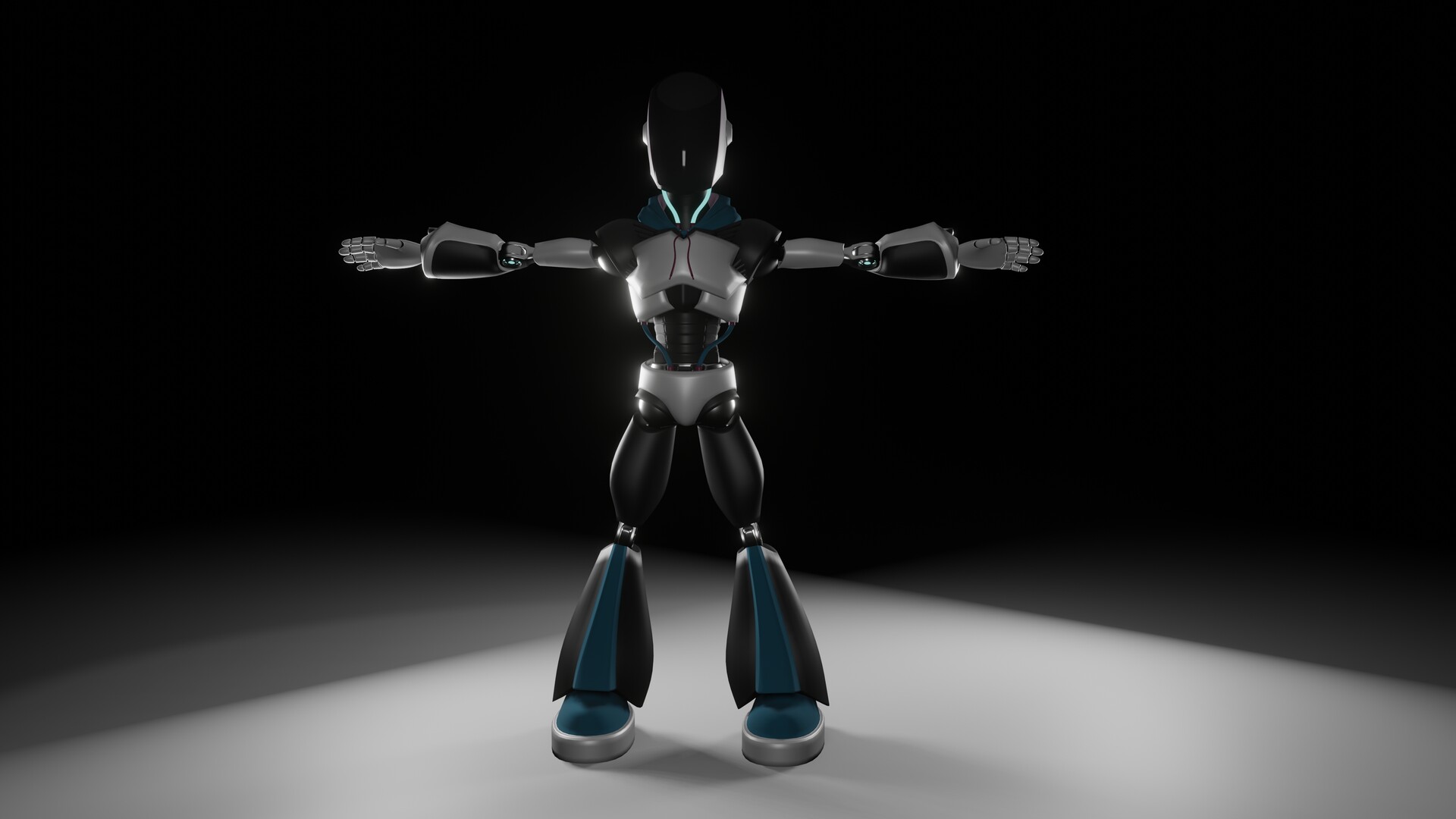 ArtStation - 3D Character - Robot unfinished