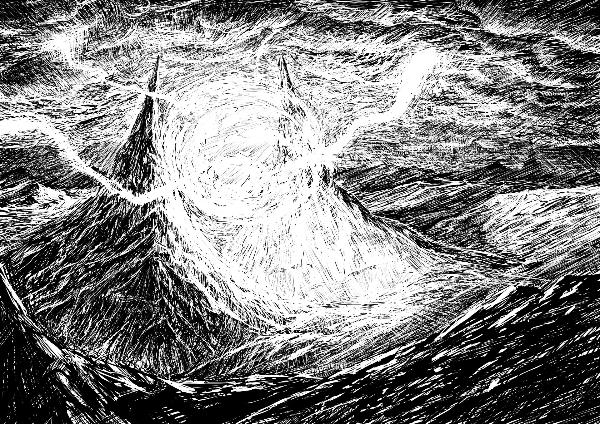 ArtStation - Lightning Trap Peaks