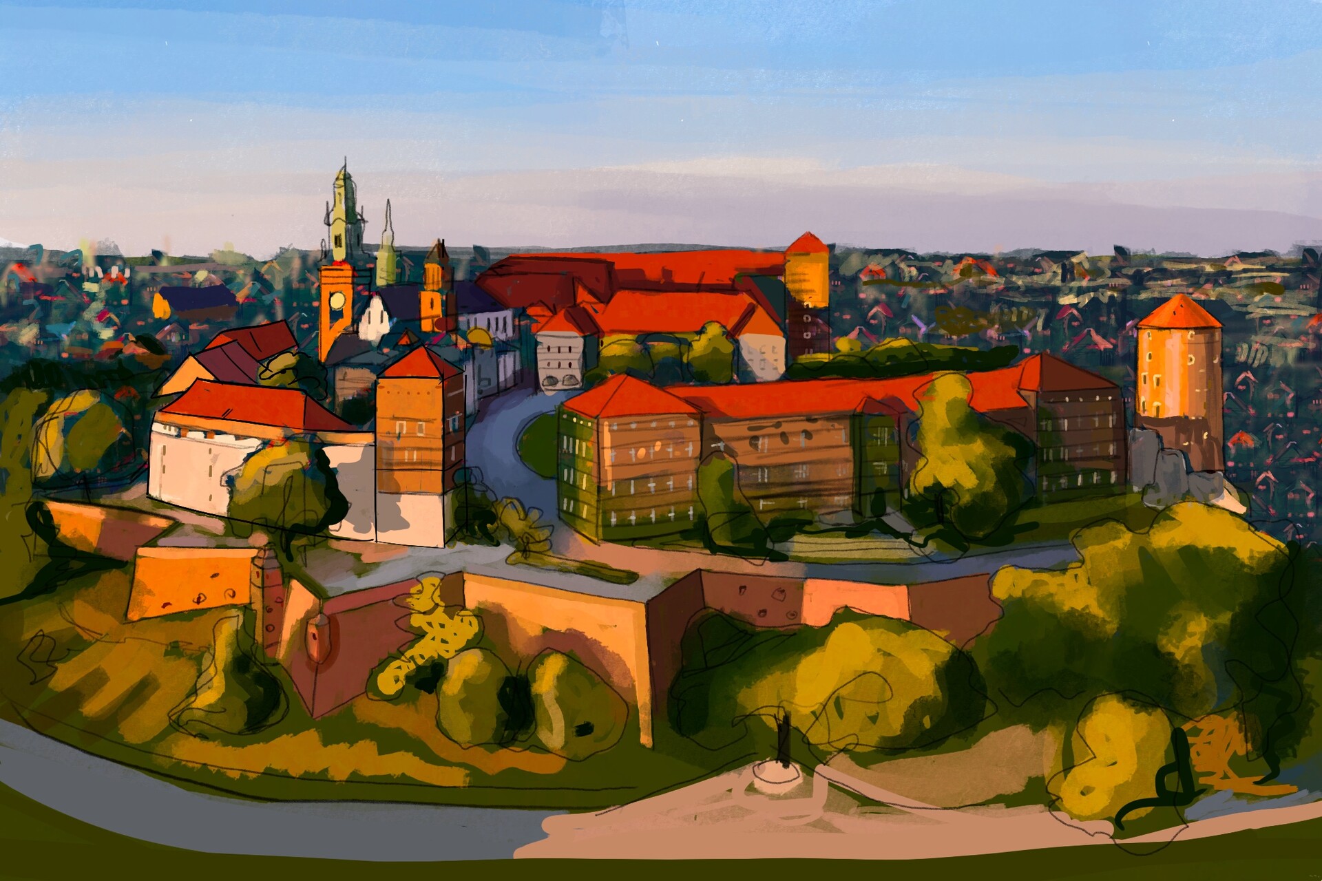 ArtStation - building art