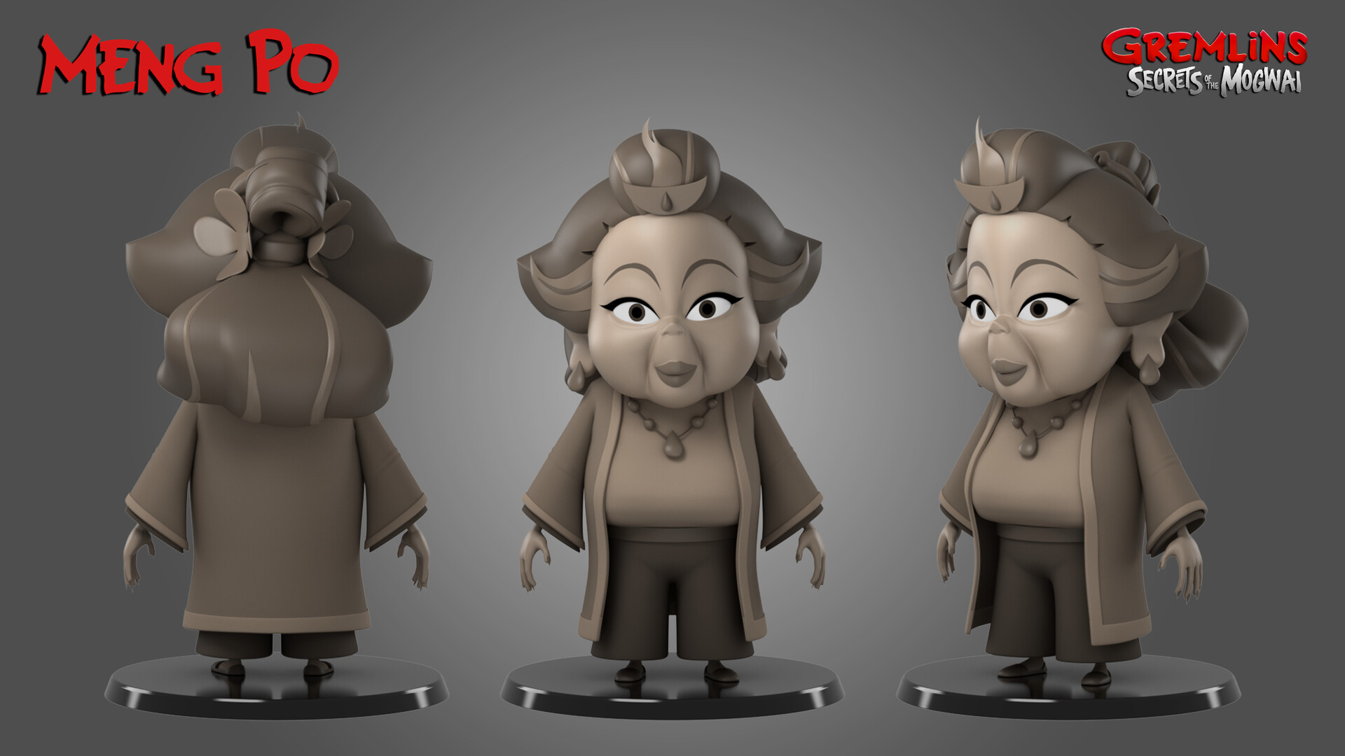 Evan Ahlheim - Meng Po - Gremlins: Secrets of the Mogwai