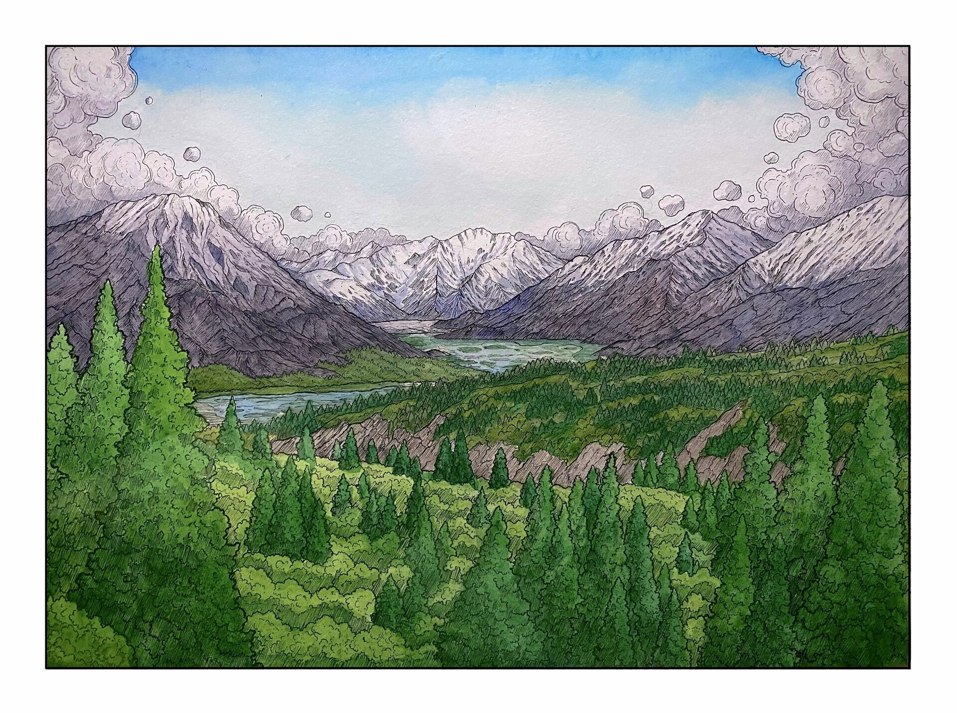 ArtStation - Kluane National Park, Canada
