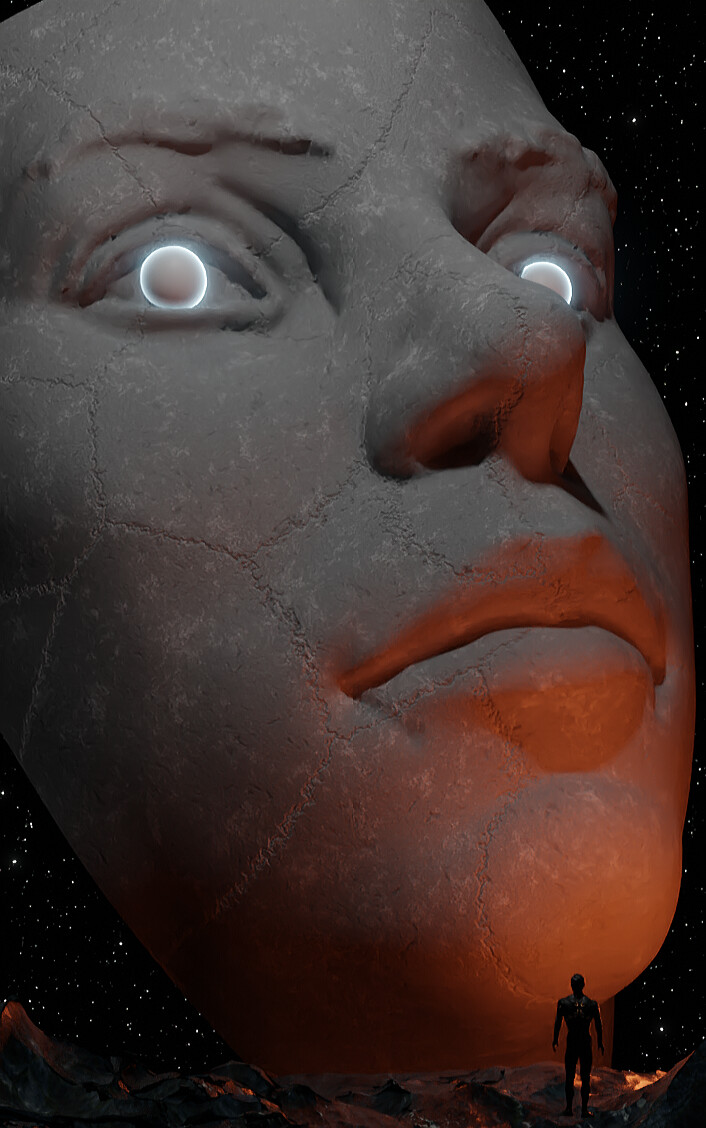 ArtStation - Stone face