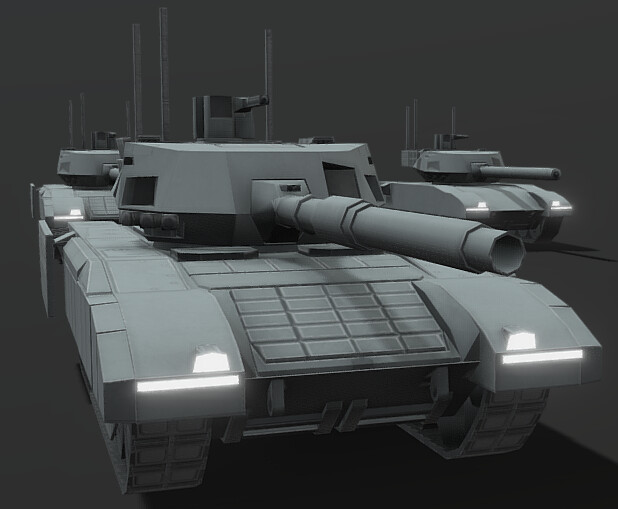 ArtStation - Russian Heavy Tank